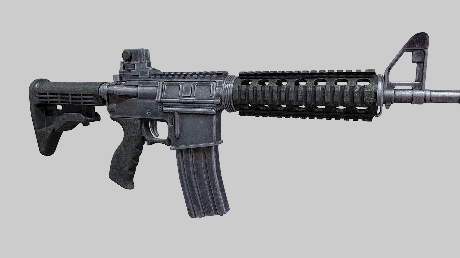 M4A1 Variant - 3D model by Sharpsterman [d61005d] - Sketchfab