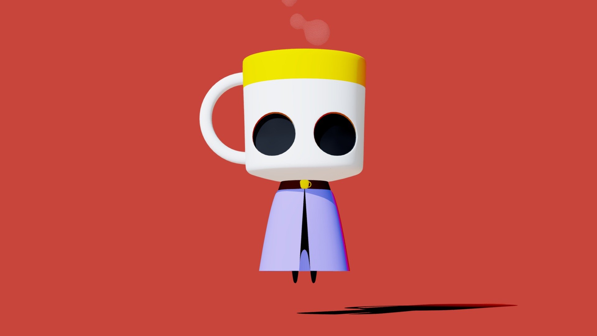 Coffee-Man - 3D model by David Zanoni (@davidzanoni) [d611144] - Sketchfab