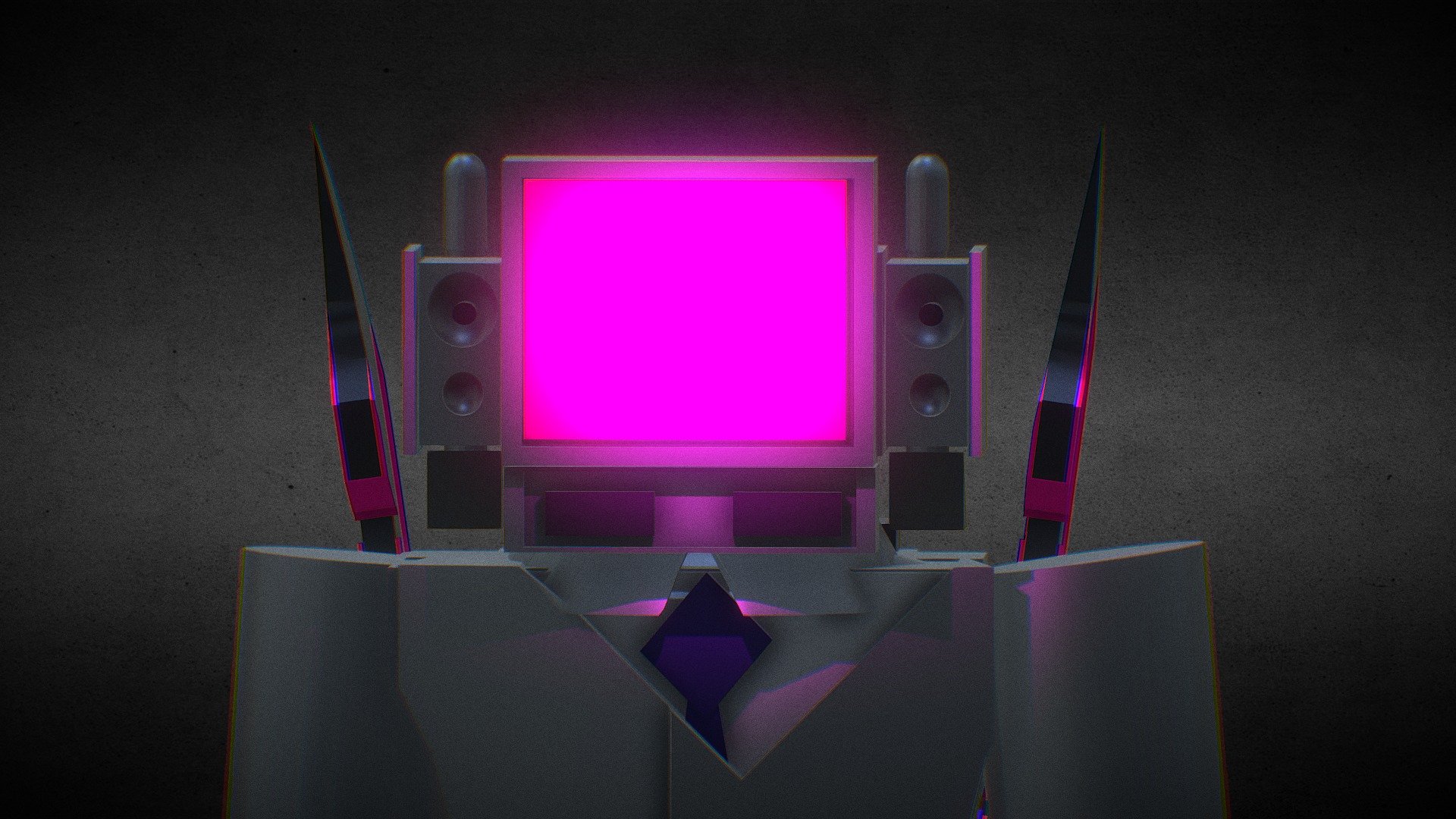 Energized TV Man - Download Free 3D model by bunny man (@bunny_man ...