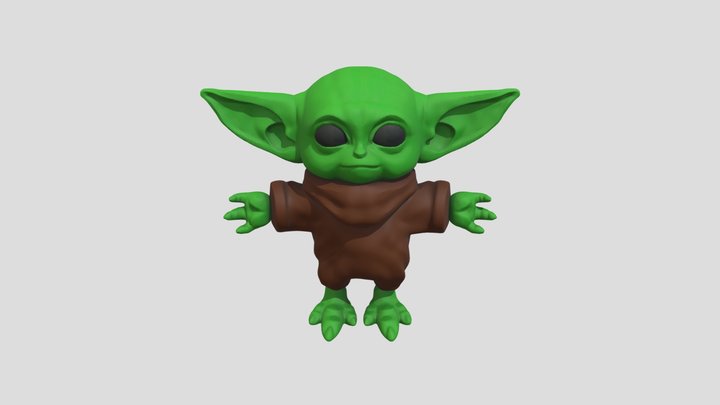 Baby-yoda 3D models - Sketchfab