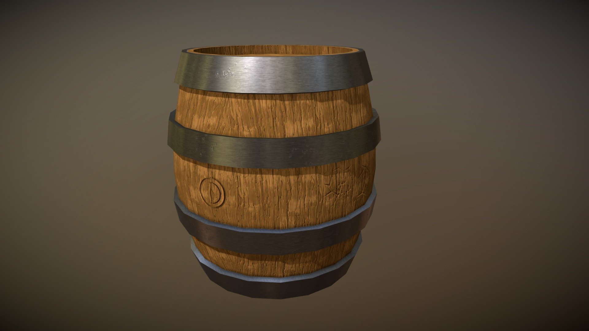 Low Poly Barrel - Download Free 3D model by MaartenVanderbiesen ...