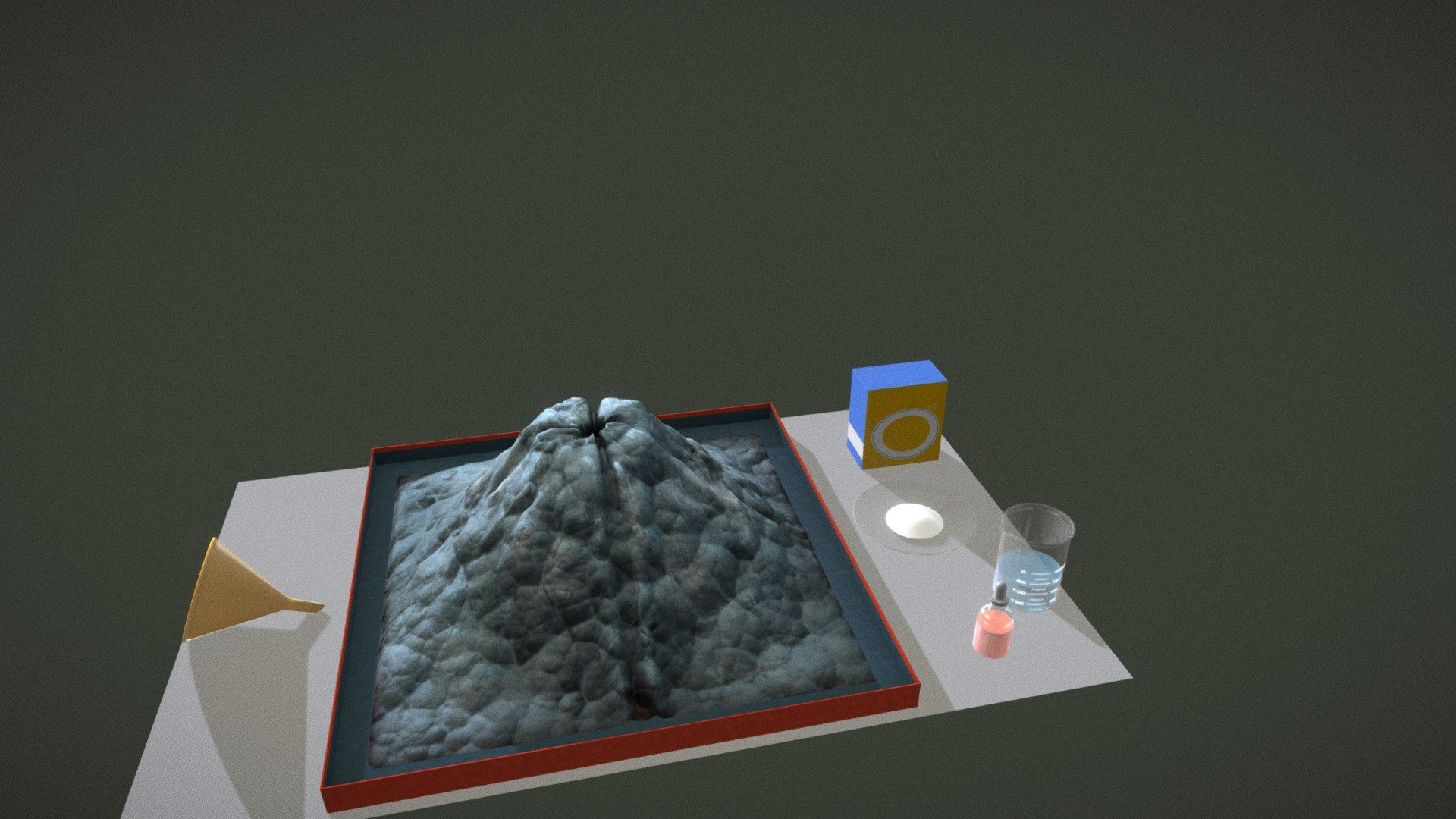 volcano-4 - 3D model by Designmate [d613339] - Sketchfab