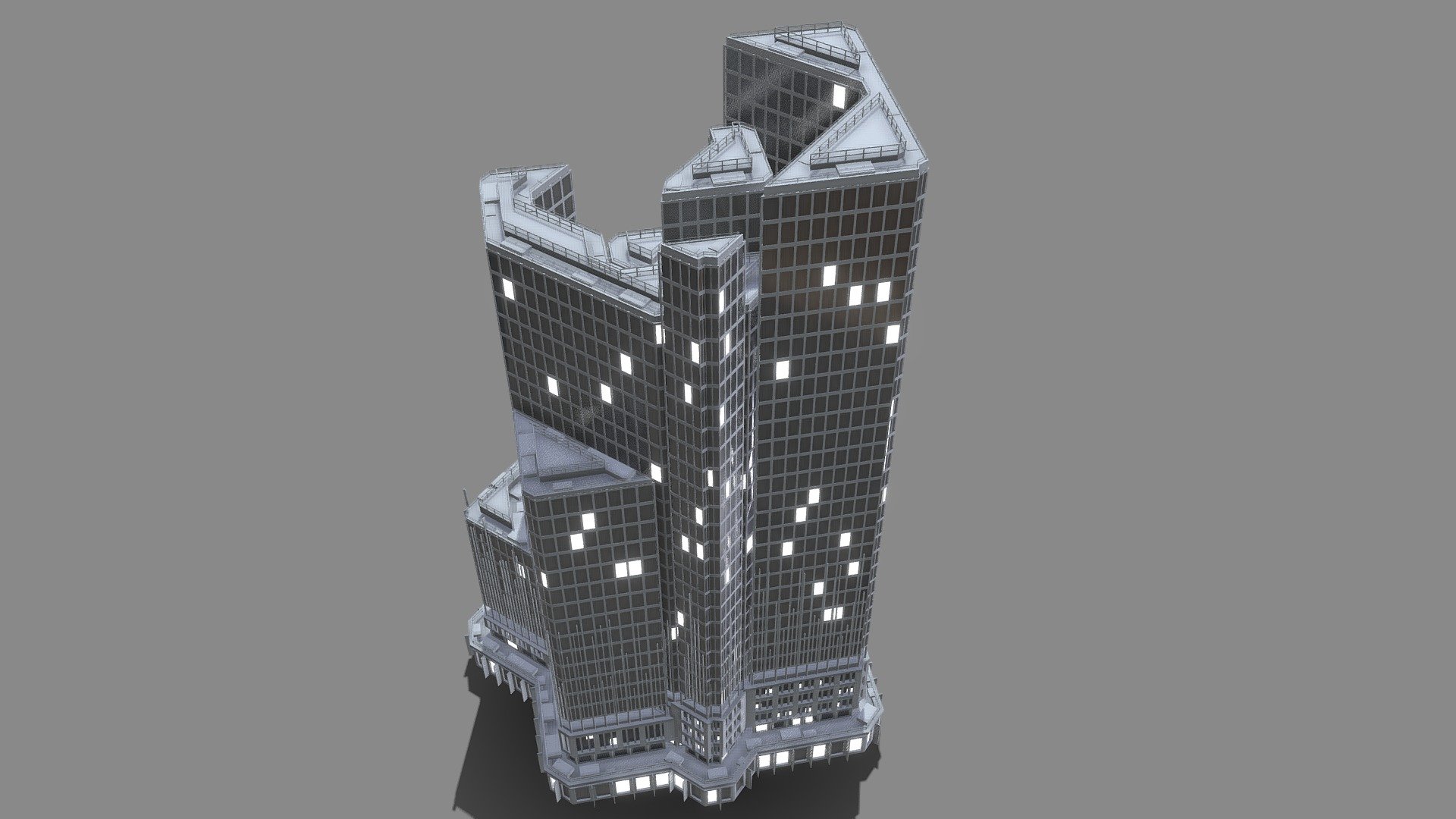 Skyscraper Building A 2 - Buy Royalty Free 3D model by Giimann [d614984 ...