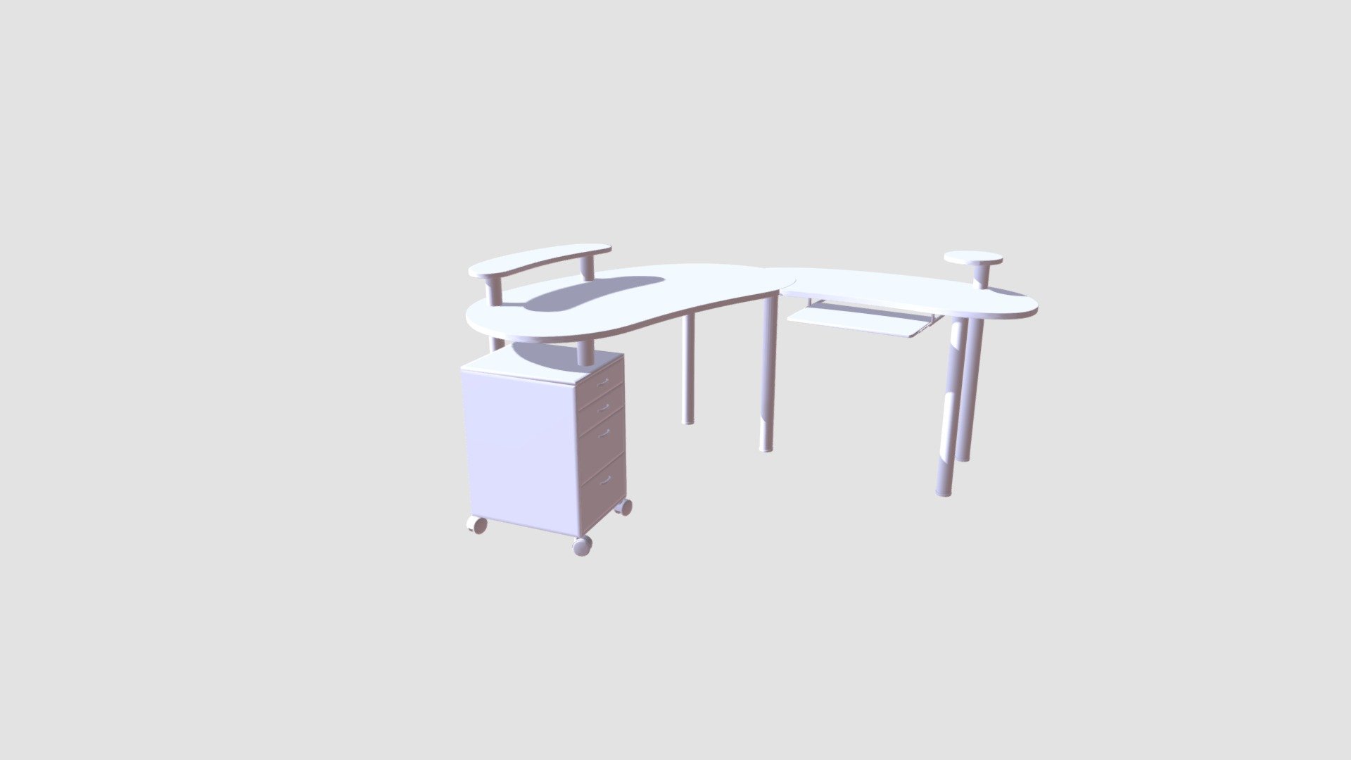desk - Buy Royalty Free 3D model by Evermotion [d614e11] - Sketchfab Store