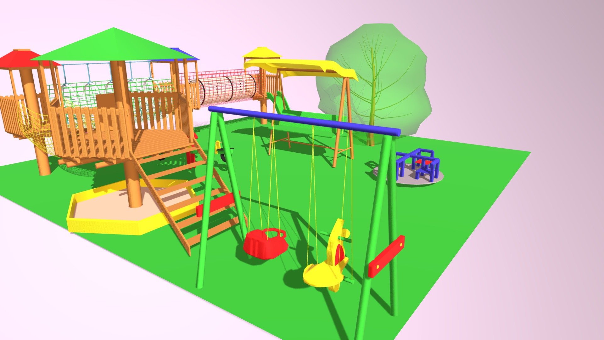park_2019 - 3D model by irynaeksaeva (@irinagurzhiy) [d614e3c] - Sketchfab