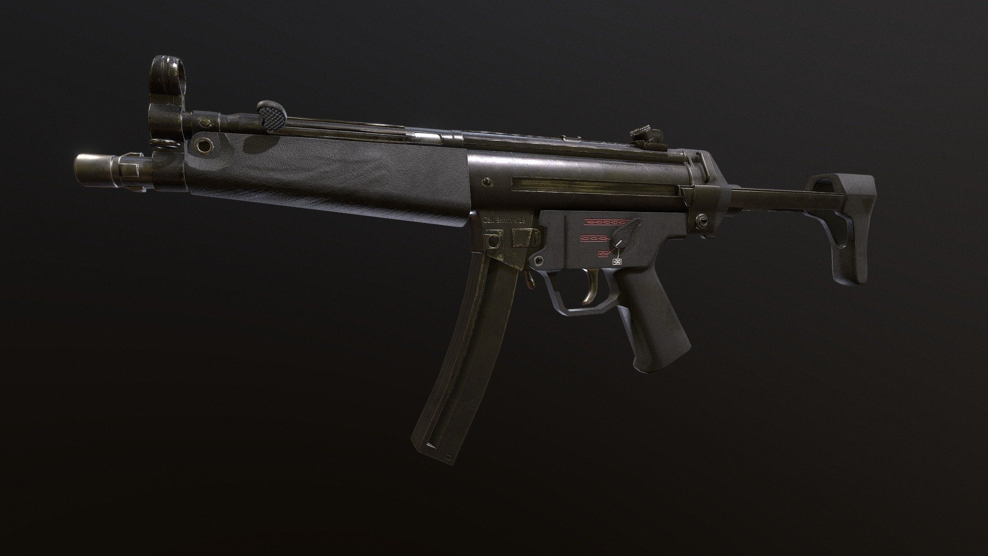 H&K MP5 - 3D model by AlexChoate3D [d6158ba] - Sketchfab
