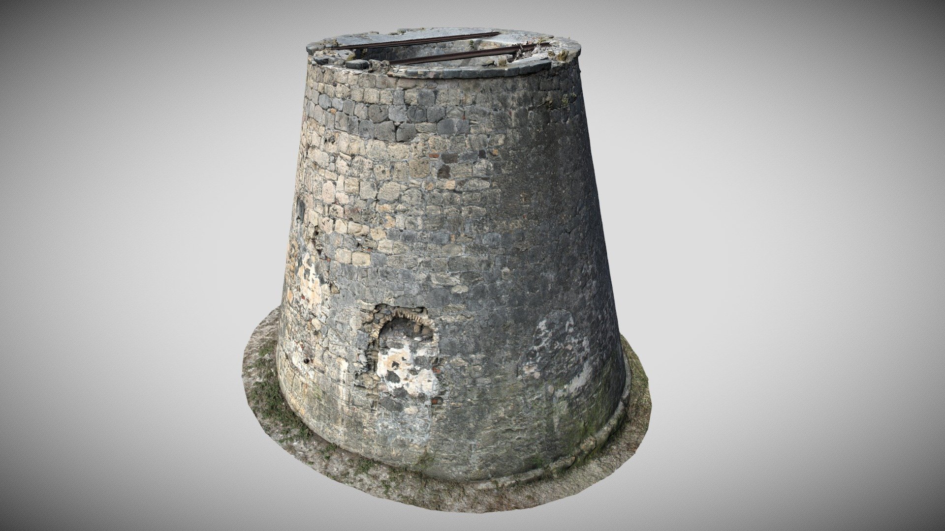 Estate Little Princess Windmill (Photogrammetry) - 3D model by Edward ...