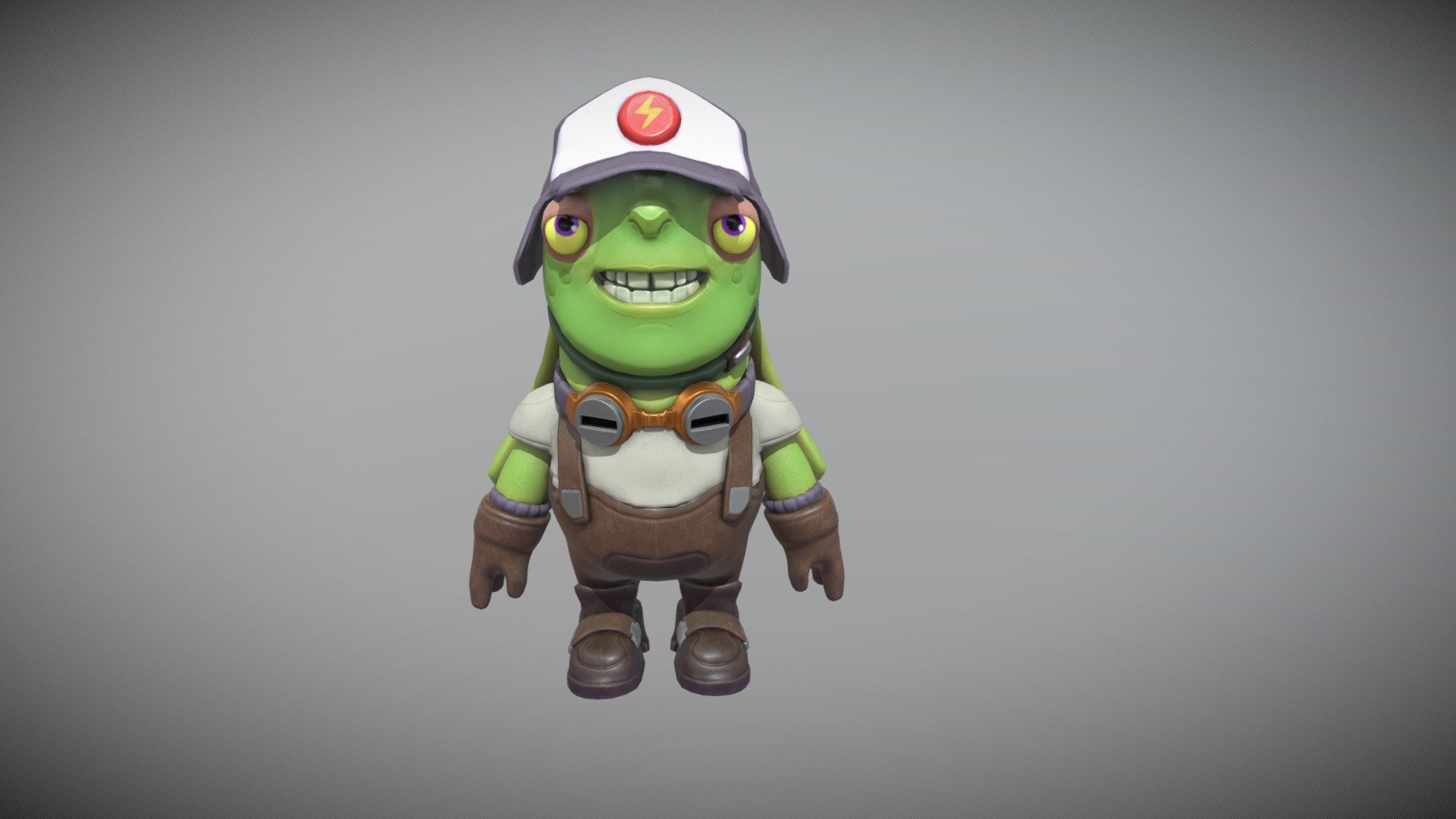 Spaceship Engineer Stylized Pipeline - 3D model by nickheylen [d61c27e ...