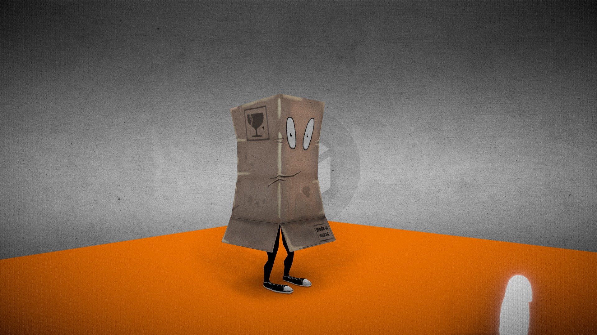 Boxman - 3D model by maxcoala [d61c471] - Sketchfab