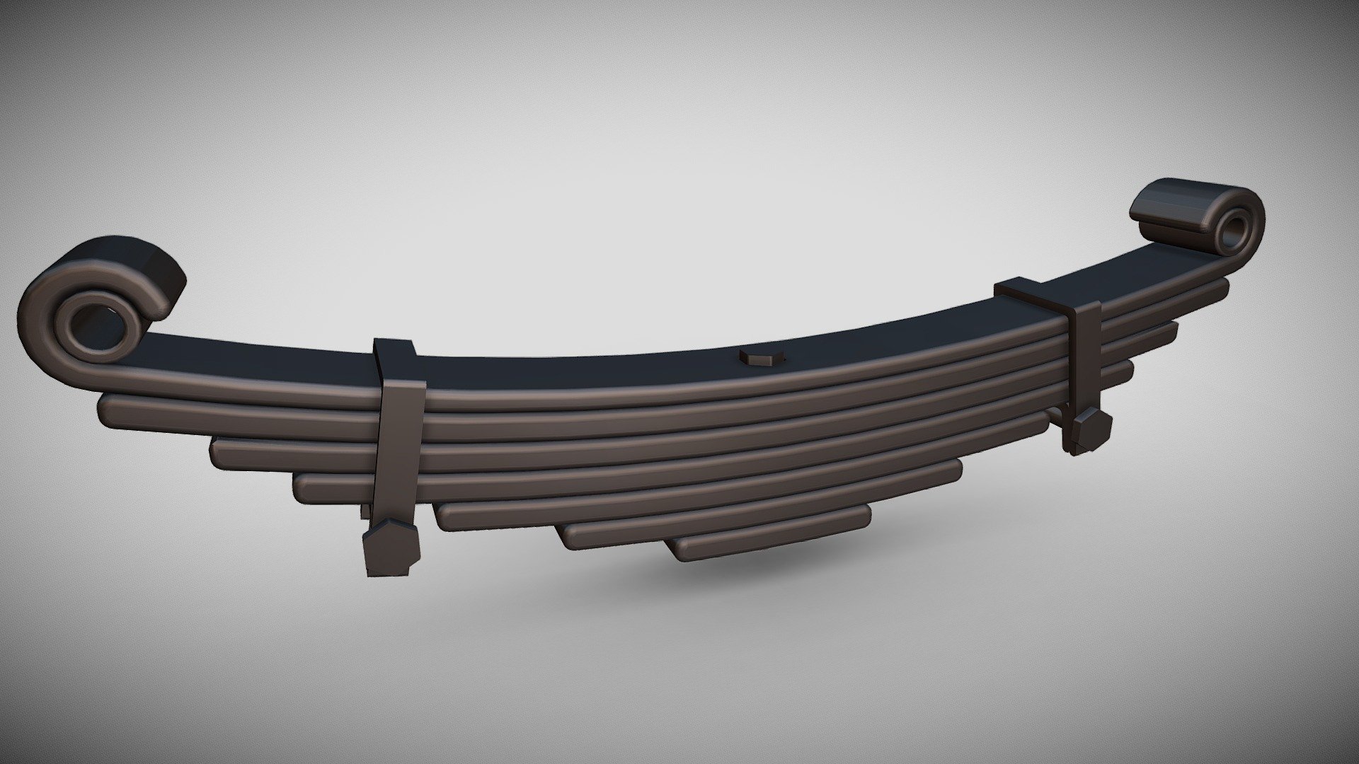 LEAF SPRING - Download Free 3D model by VR DESIGNER (@vr.designer_09 ...