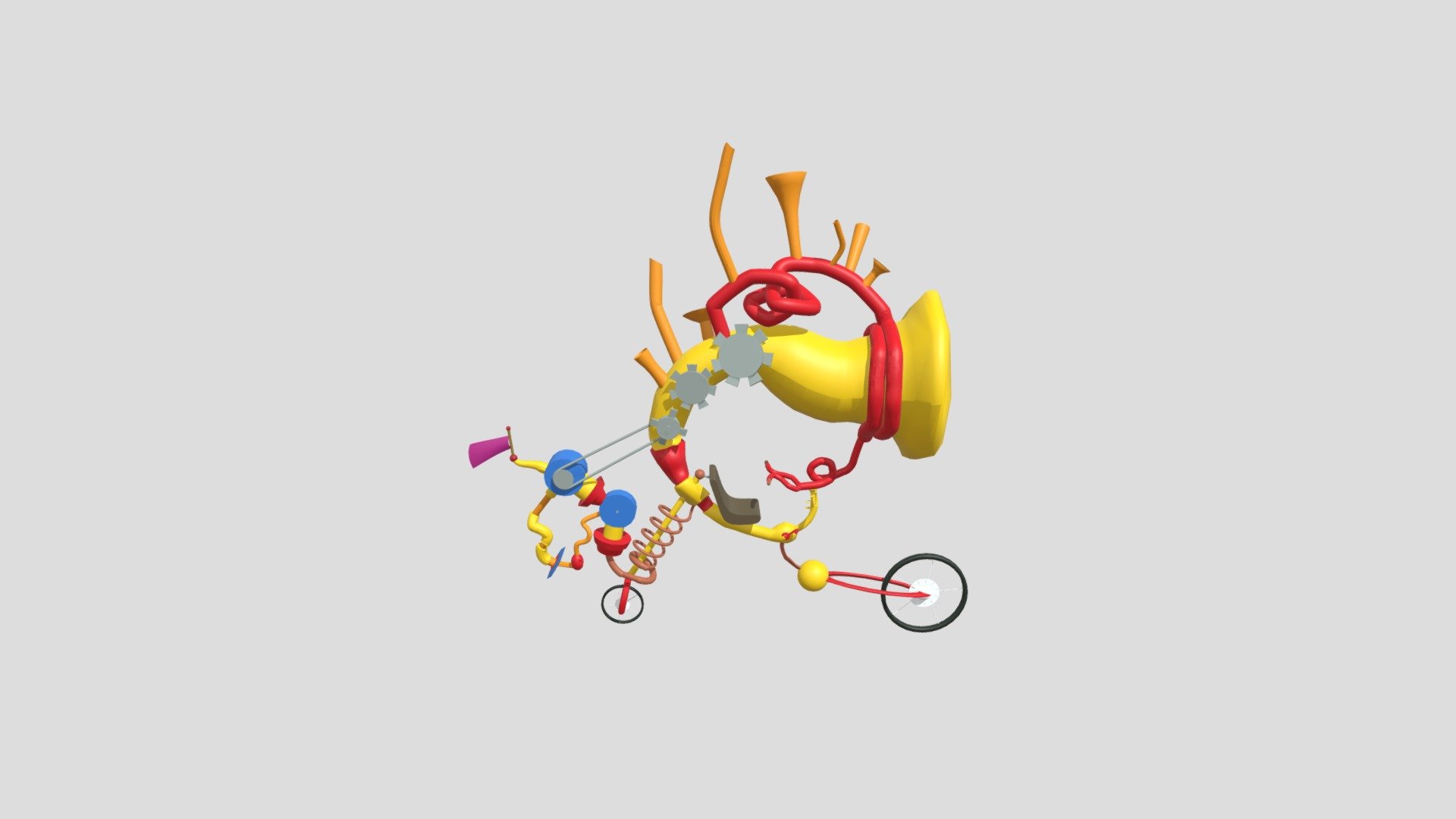 CYCLE - 3D model by nik.oaks [d621429] - Sketchfab