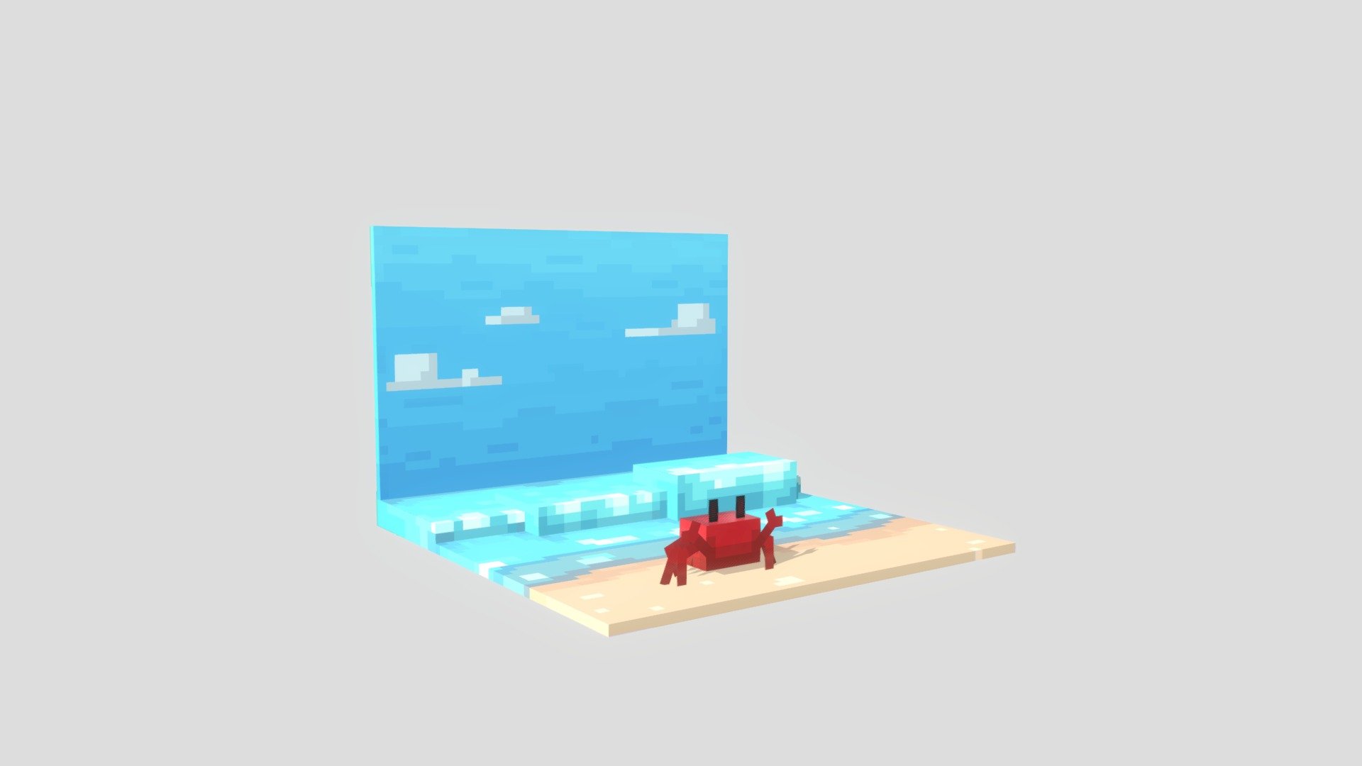 Crab - 3D model by YEETmySAUCE [d625087] - Sketchfab