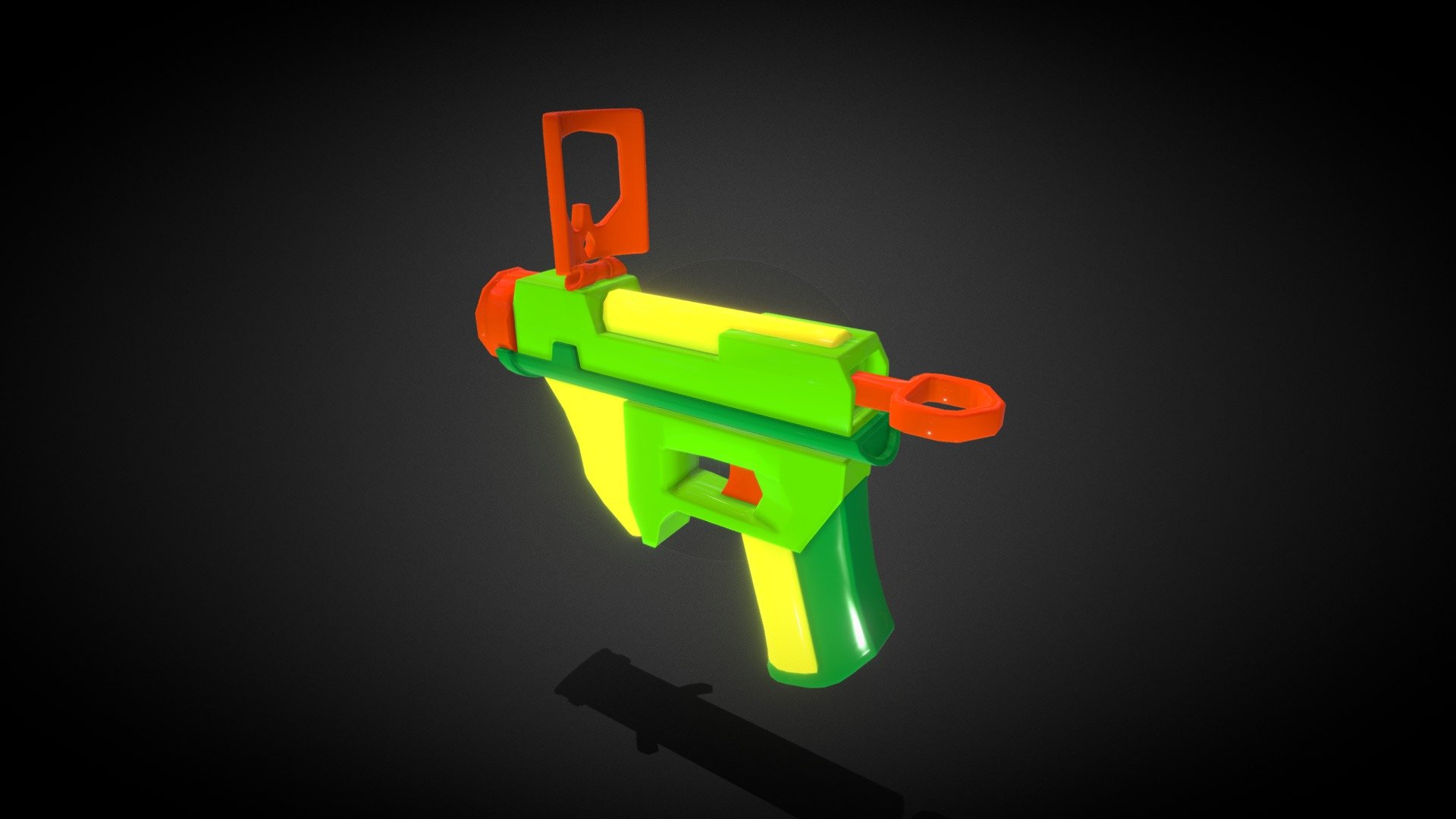 watergun_green - Buy Royalty Free 3D model by Game Girl (@gamegirl ...