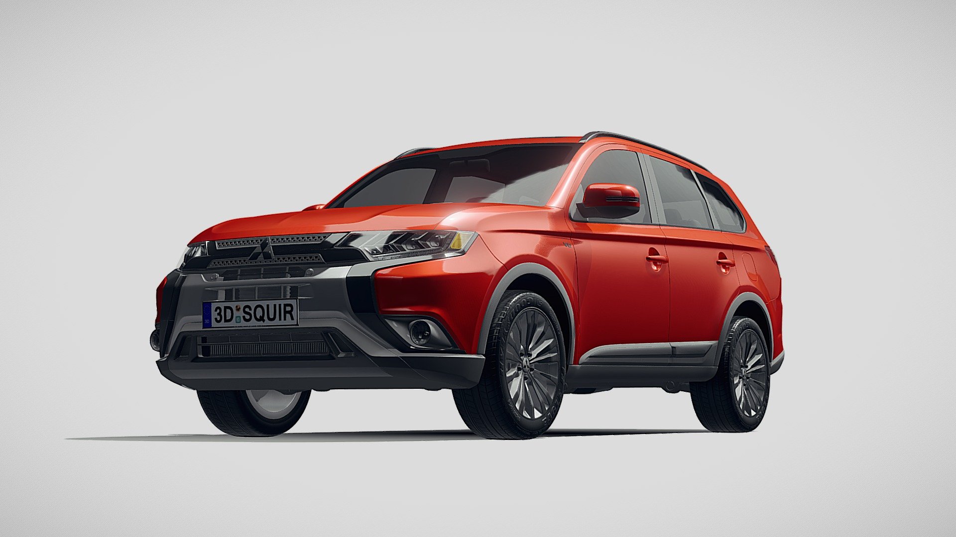 Mitsubishi Outlander 2019 - Buy Royalty Free 3D model by SQUIR3D ...