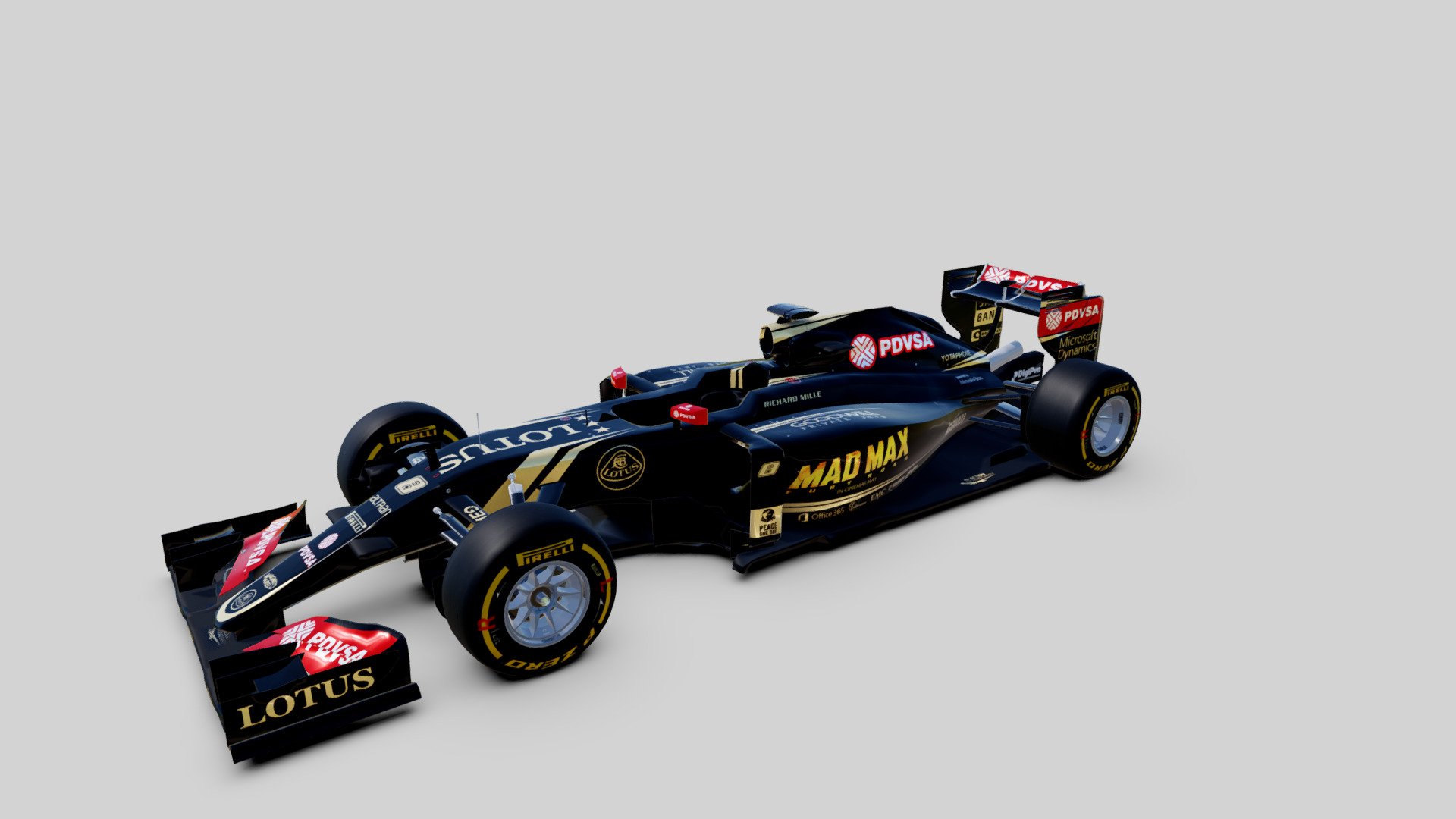 Lotus E23 Barcelona - 3D model by Excalibur [d62a7b6] - Sketchfab