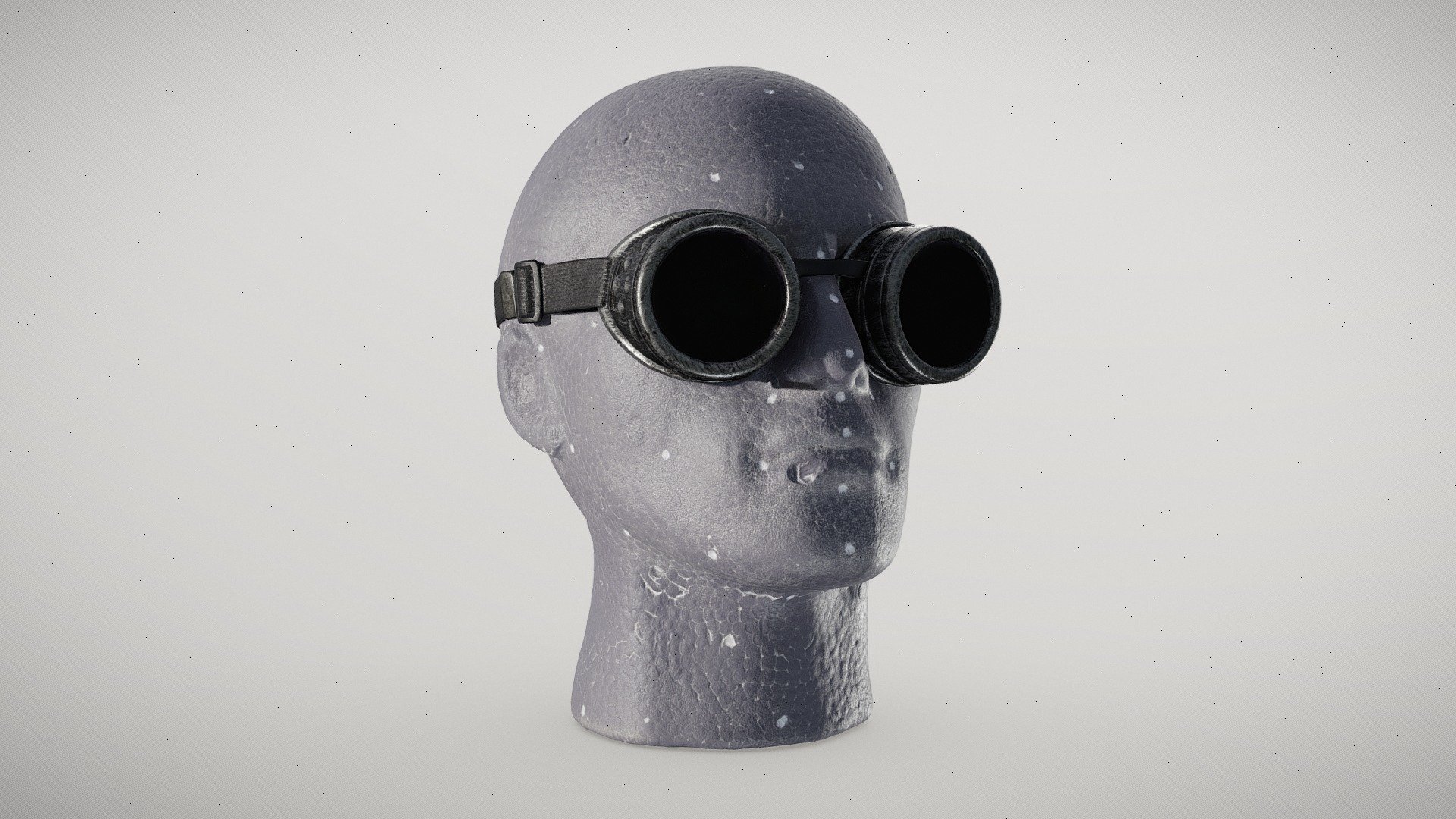 Goth Steampunk Goggles - Buy Royalty Free 3D model by inciprocal ...
