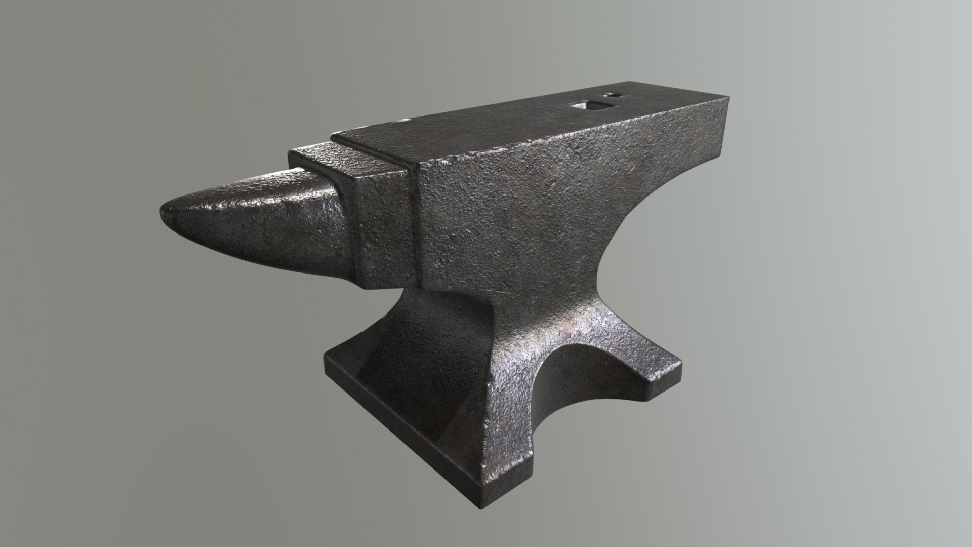 PBR Anvil - 3D model by Yaroslav Zinchenko (@YaroslavZinchenko ...
