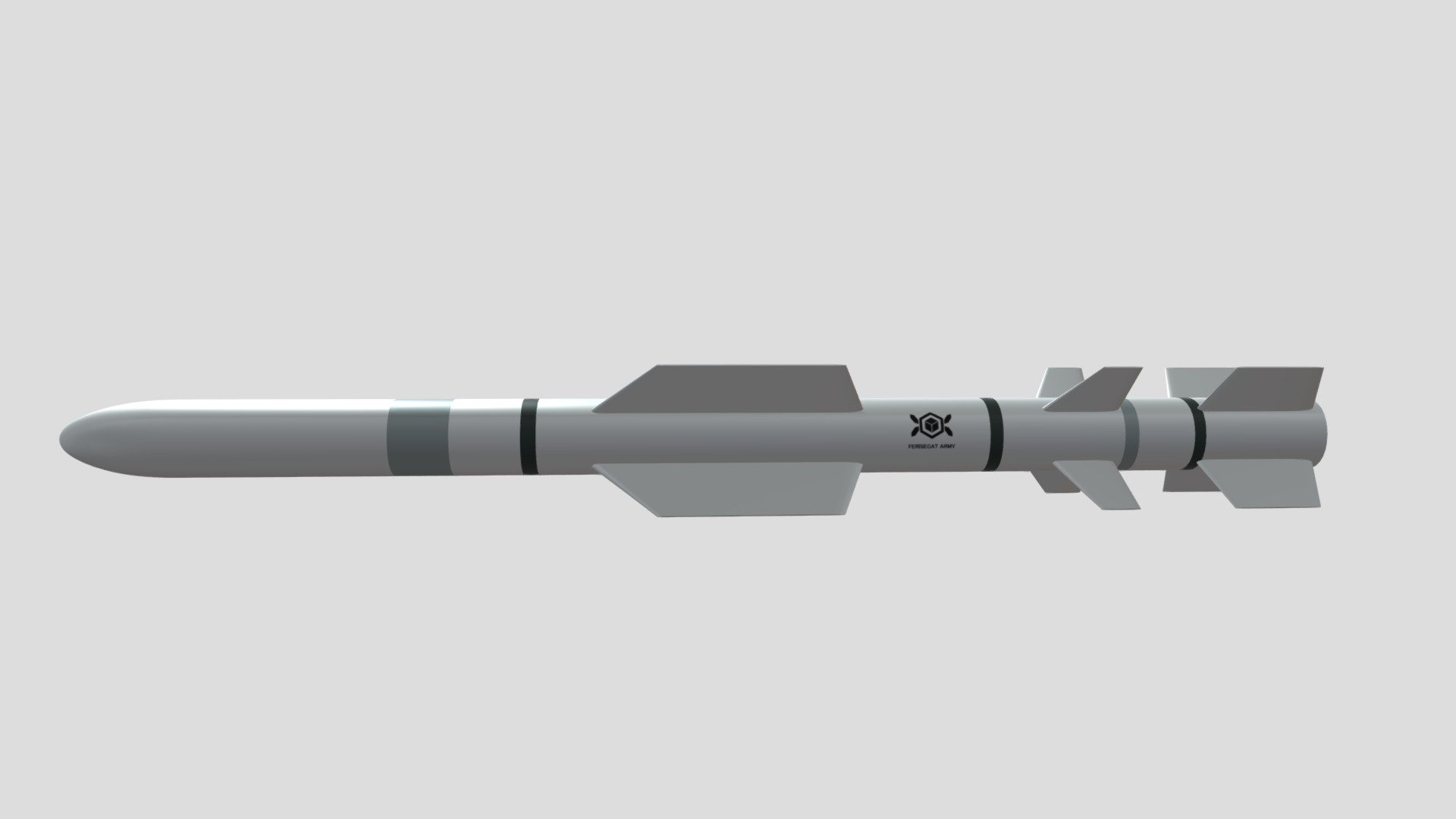 UGM-84 Harpoon (FREE) - Download Free 3D model by FeriseCAT [d62d60f ...