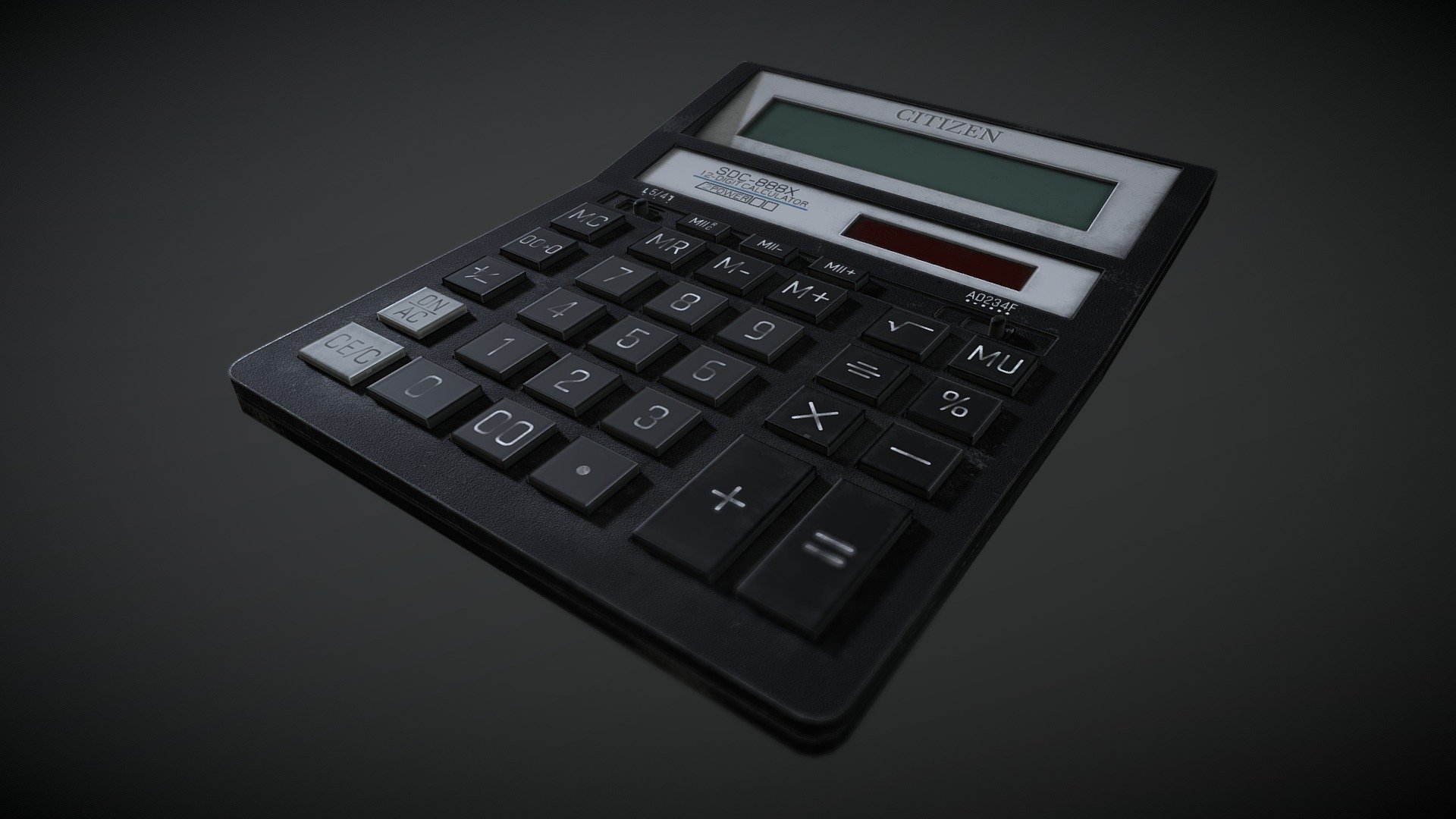 Calculator Low-Poly - 3D model by Agrogor [d62dbe7] - Sketchfab