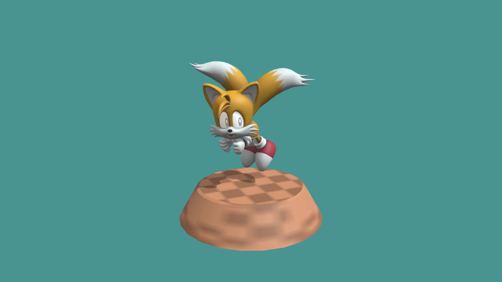 Sonic Generations Miles 'Tails' Prower Classic - Download Free 3D model ...