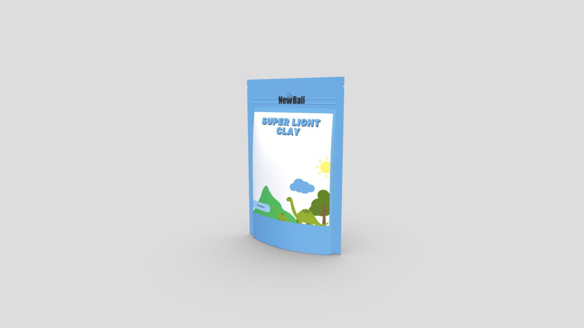 Standing Pouch - Design 5 - 3D model by Nyantaa [d62e3e9] - Sketchfab