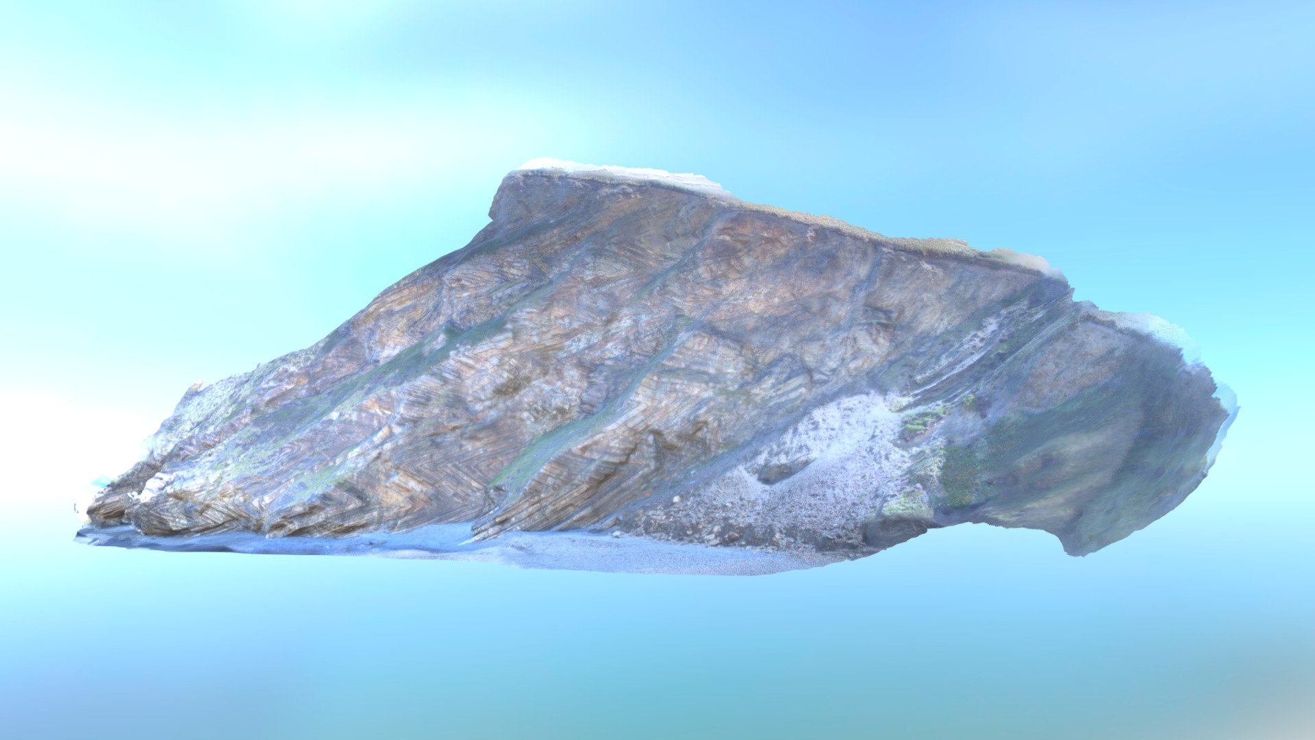 Millook Cliff Section - 3D model by DrRickThomas (@RickThom) [d630c2a ...