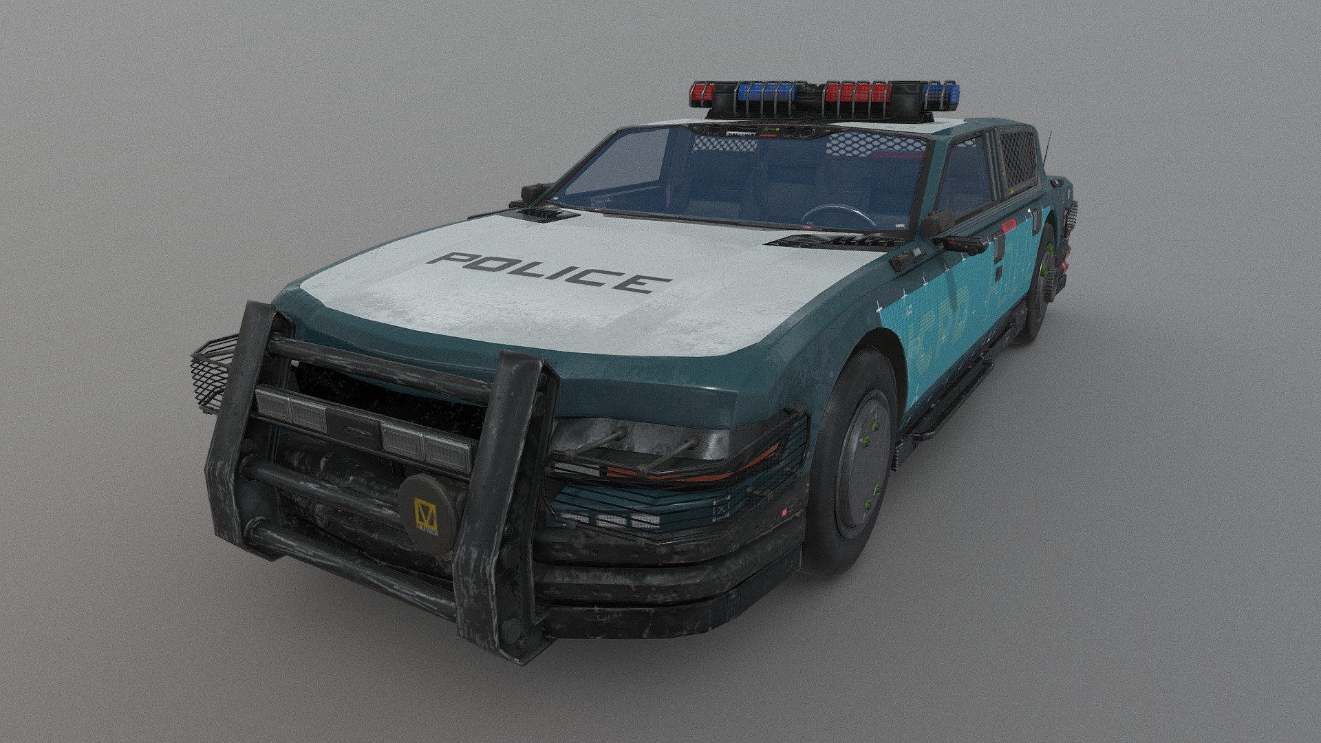 NCPD Villefort Police Cruiser - Download Free 3D model by valvetin [d631f59] - Sketchfab