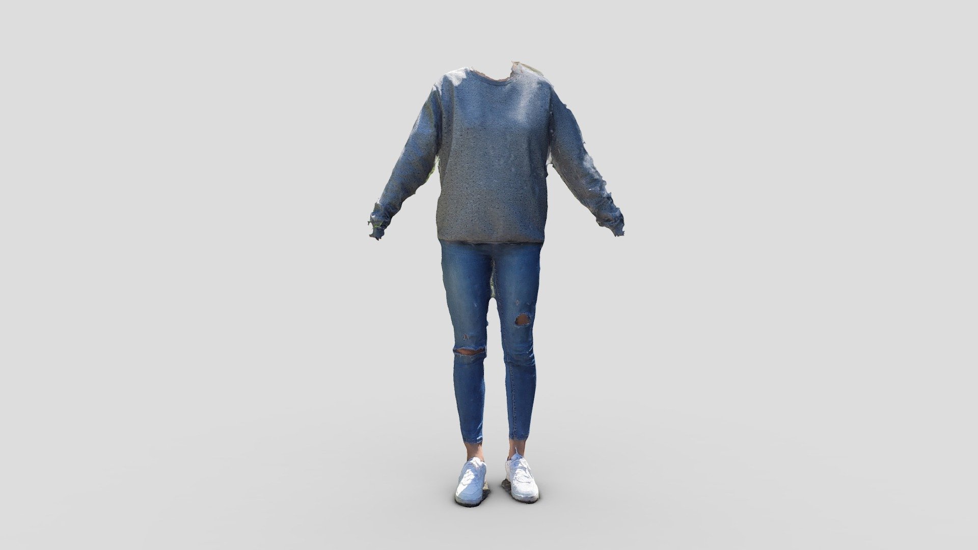 Jeans & Hoodie - Download Free 3D model by Marcin Lubecki (@Lubus ...