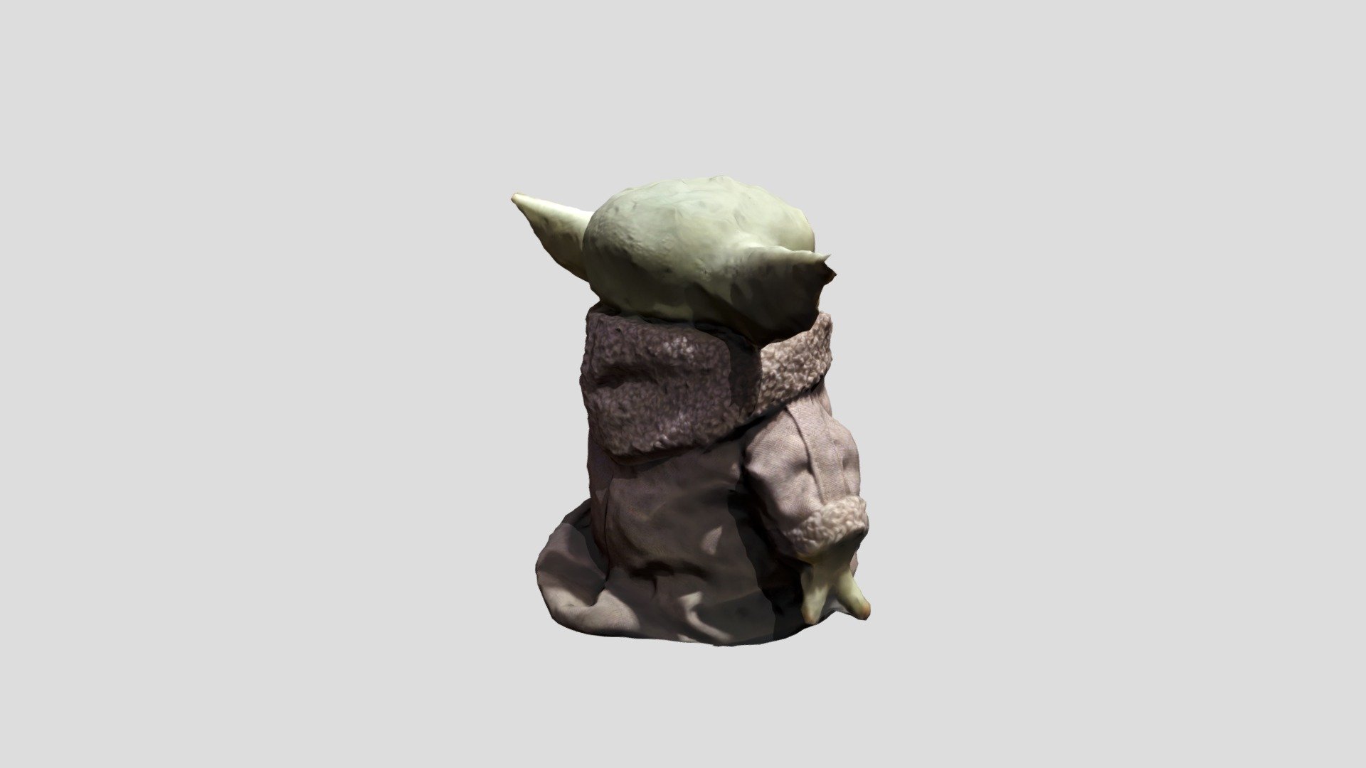 Baby Yoda - Download Free 3D model by LevonJay [d633d31] - Sketchfab