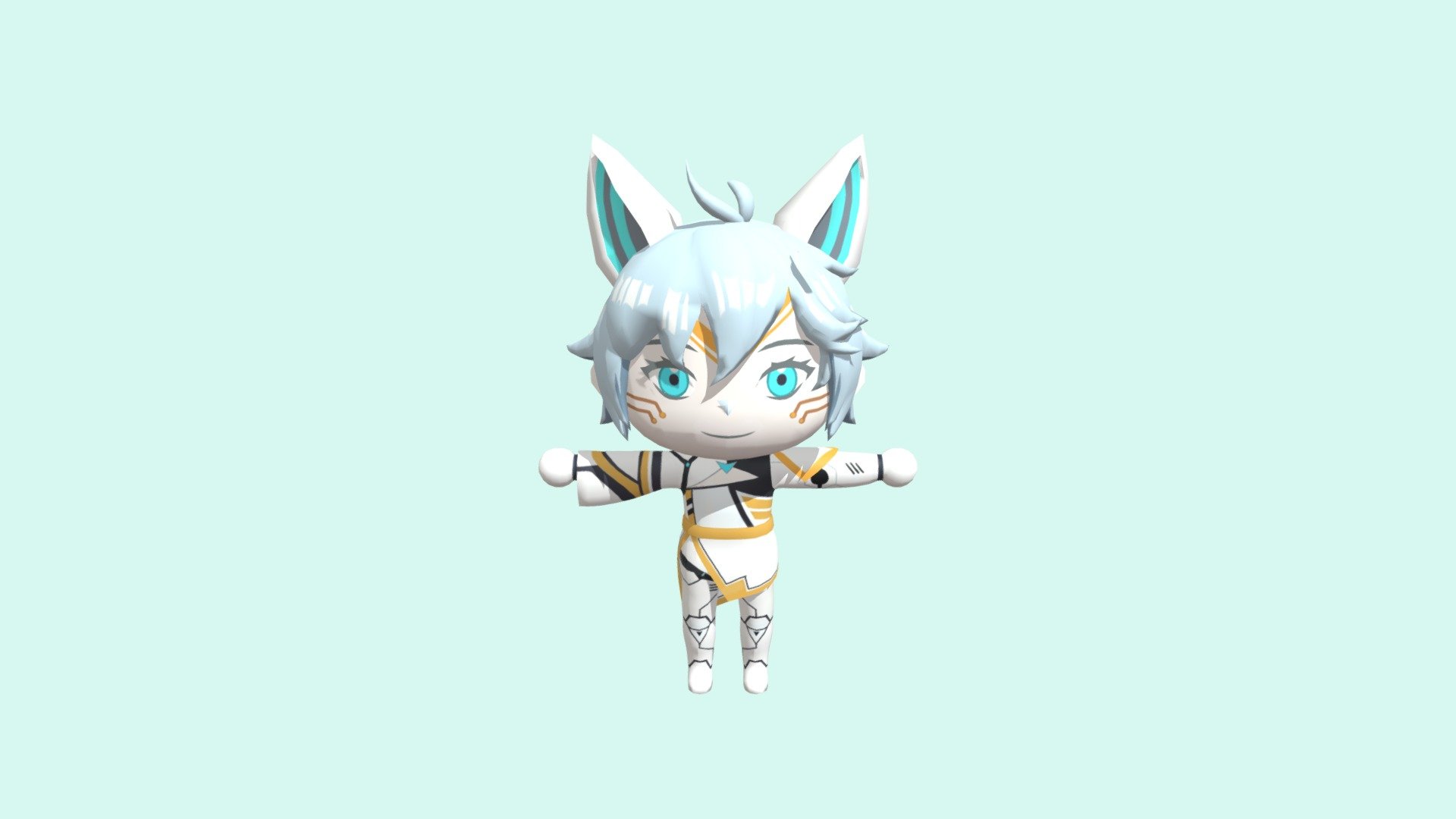 Android Fox Administrator - 3D model by Kion (@kion_dgl) [d633e2f ...