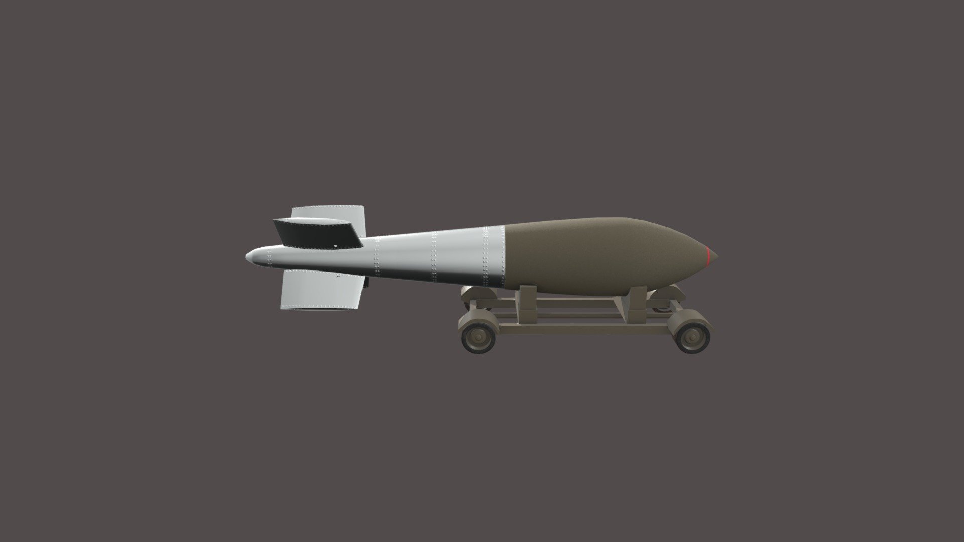 Grand Slam Bomb - 3D model by KirkHartDesigns (@kirkhart75) [d6349fa ...