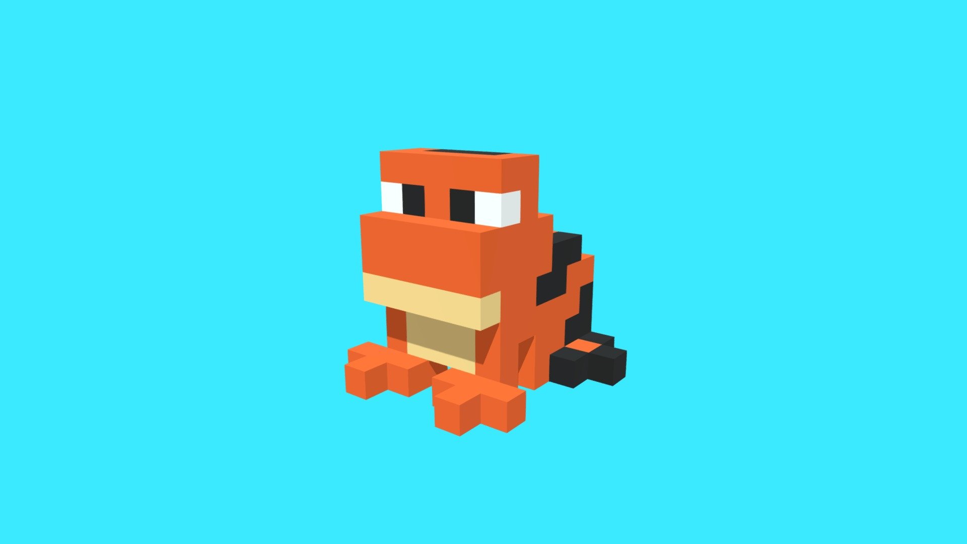 Voxel Poison-dart Frog (Orange) - Buy Royalty Free 3D model by COVE989 ...