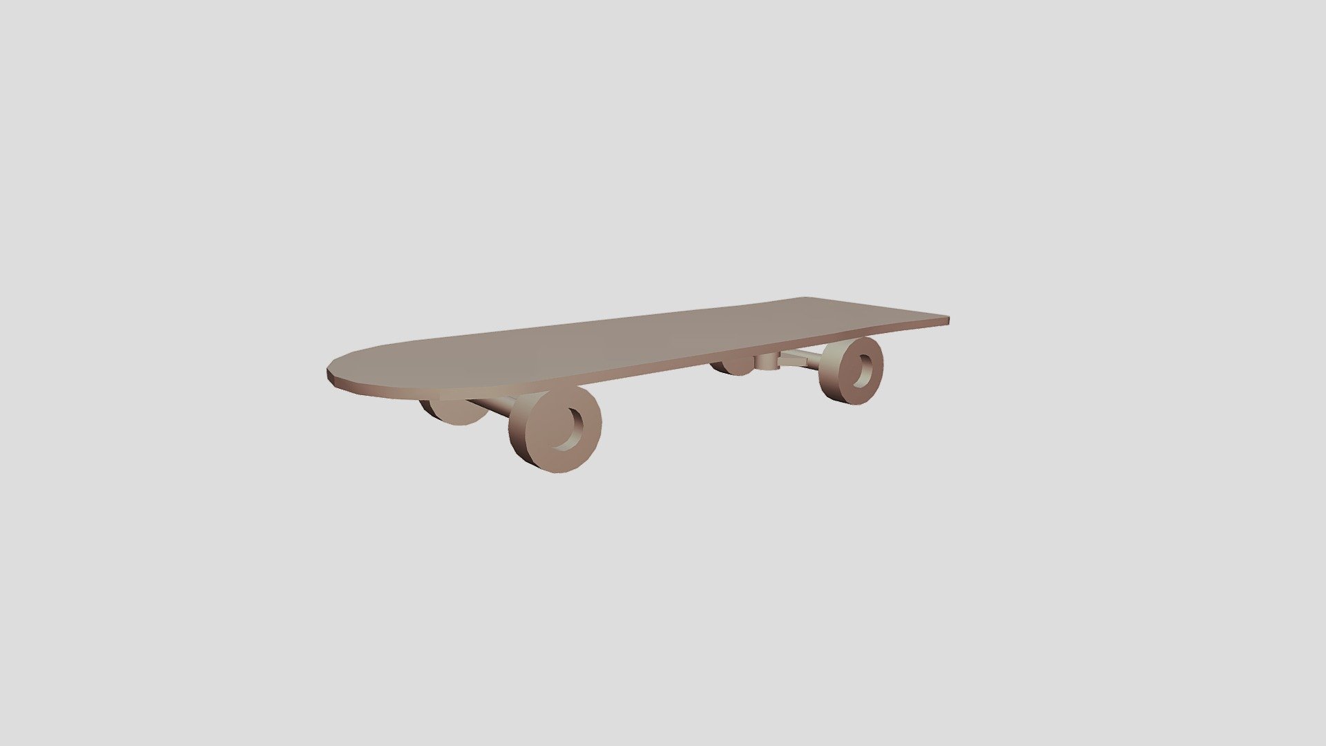 Skateboard - 3D model by Leon (@lyong6) [d634fbd] - Sketchfab