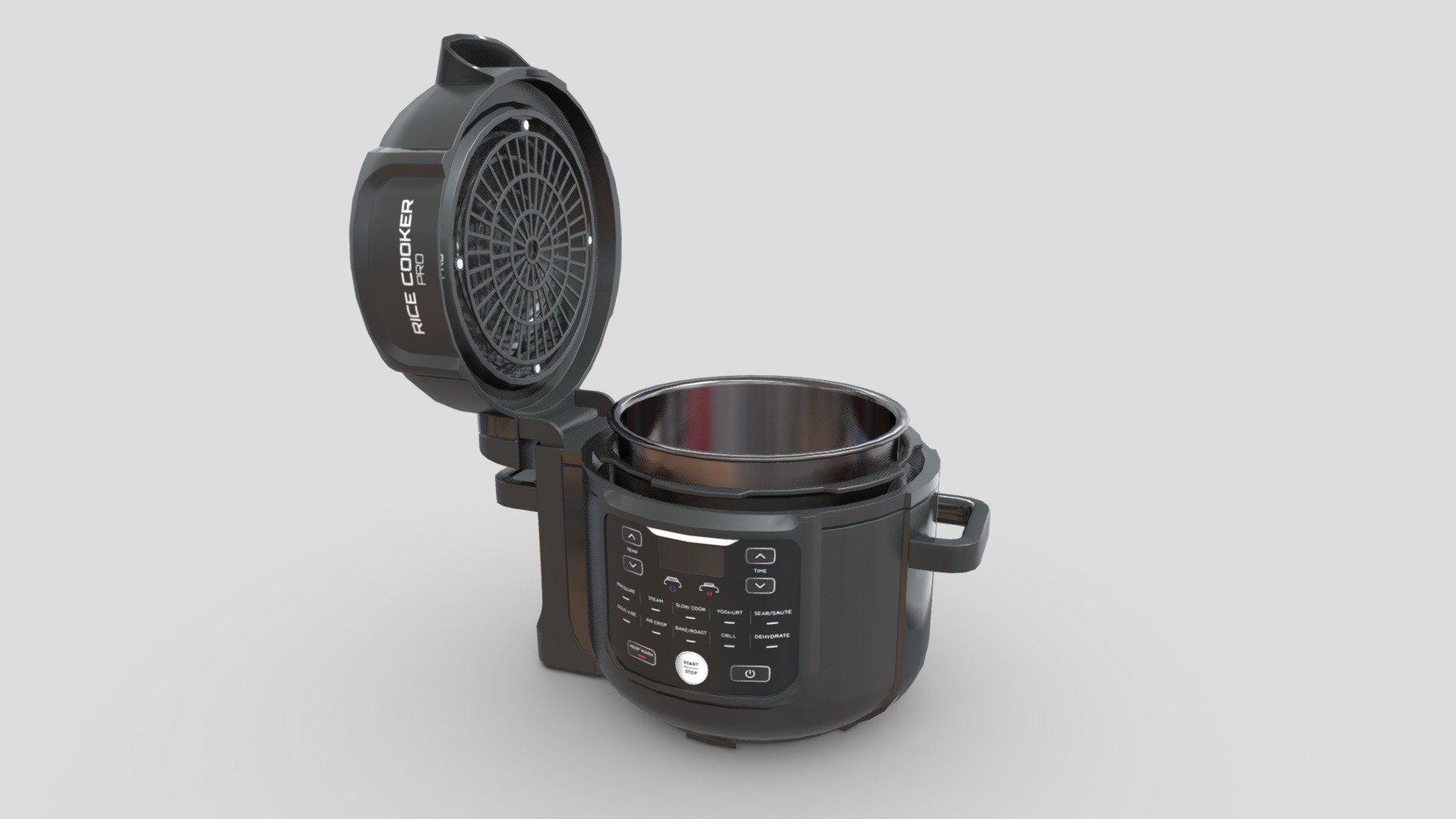 Rice Cooker - Buy Royalty Free 3D model by ChakkitPP [d6358f0 ...