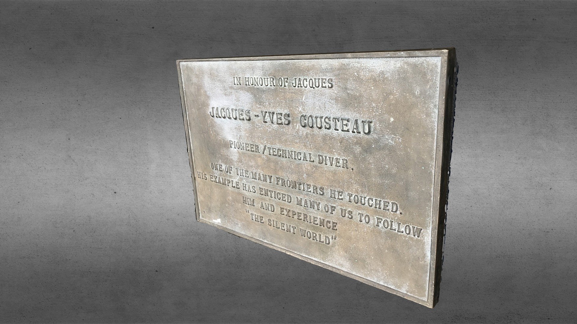 HMHS Britannic Plaque - 3D model by Dean.Martin2 [d635d27] - Sketchfab