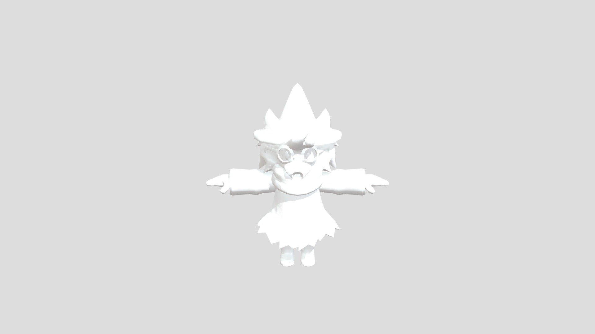 Ralsei - Download Free 3D model by LouisyDsketchfab [d6366e1] - Sketchfab