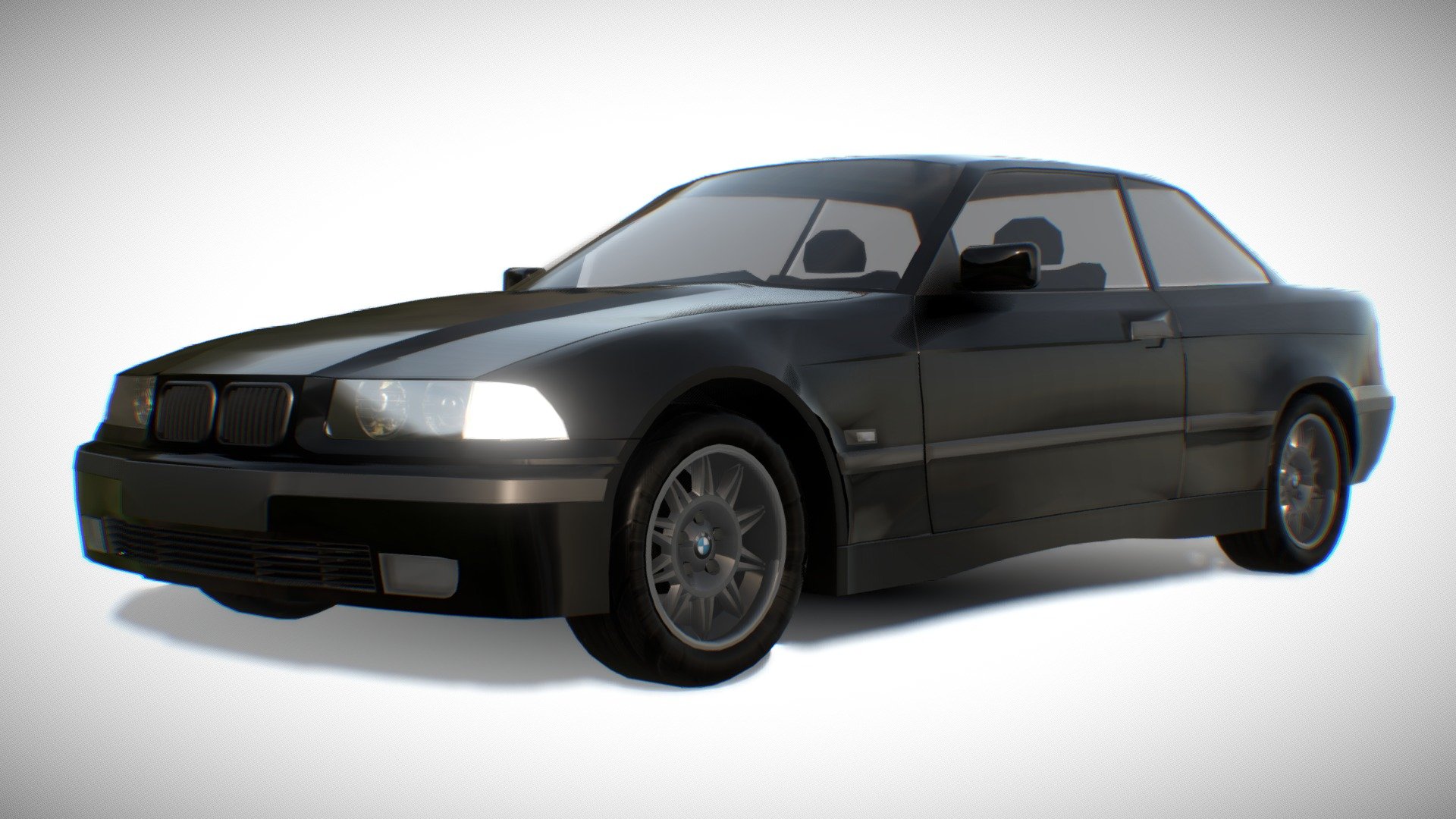 BMW E36 Coupe - Download Free 3D model by Ricy (@ngon_3d) [d637326] - Sketchfab