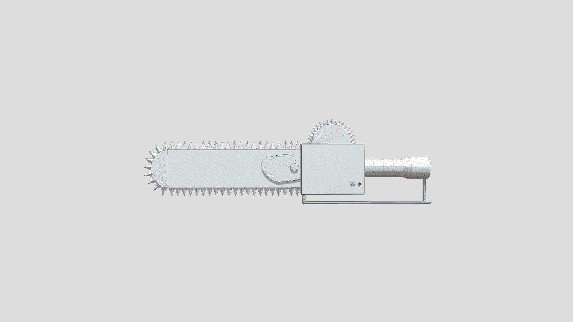 Chainsaw - 3D model by lilycarpenterdigital [d638827] - Sketchfab