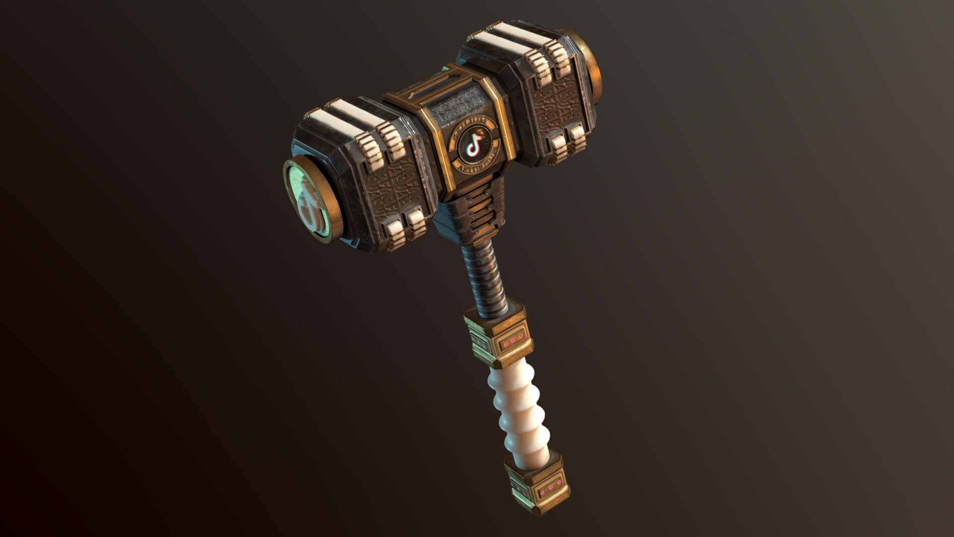 TikTok Ban Hammer - 3D model by Kommander Karl (@kommanderkarl ...
