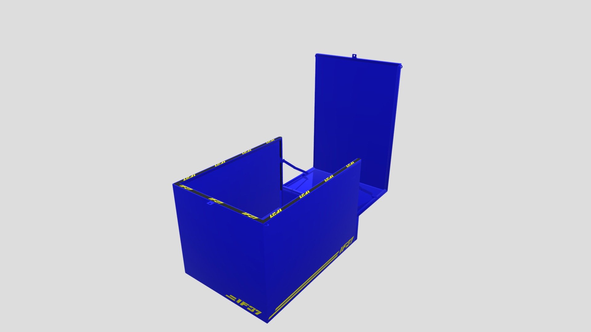 Iron Box - 3D model by 3dcastejon [d639c98] - Sketchfab