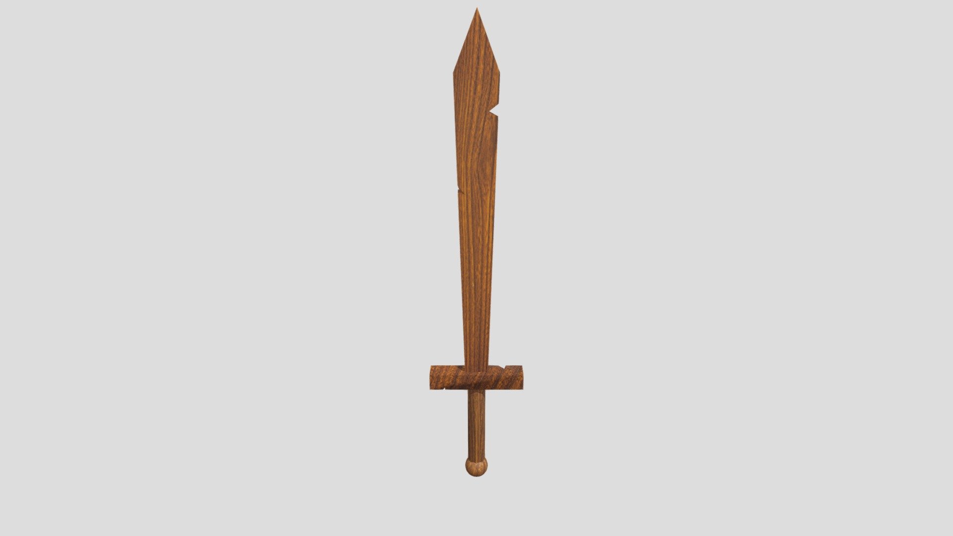 Wooden Sword - Download Free 3D model by Christina Kranenfeld ...
