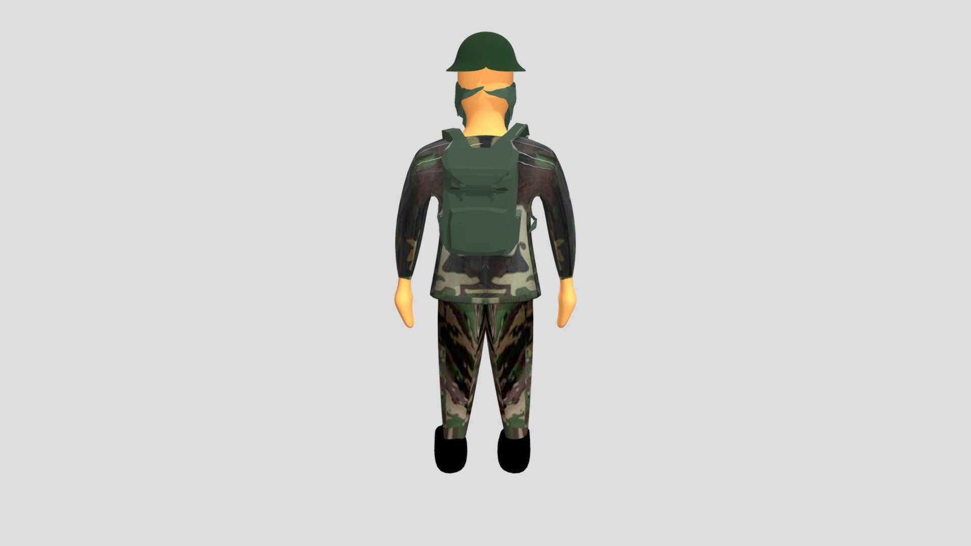 Soldier - 3D model by adzusa [d63a3d6] - Sketchfab