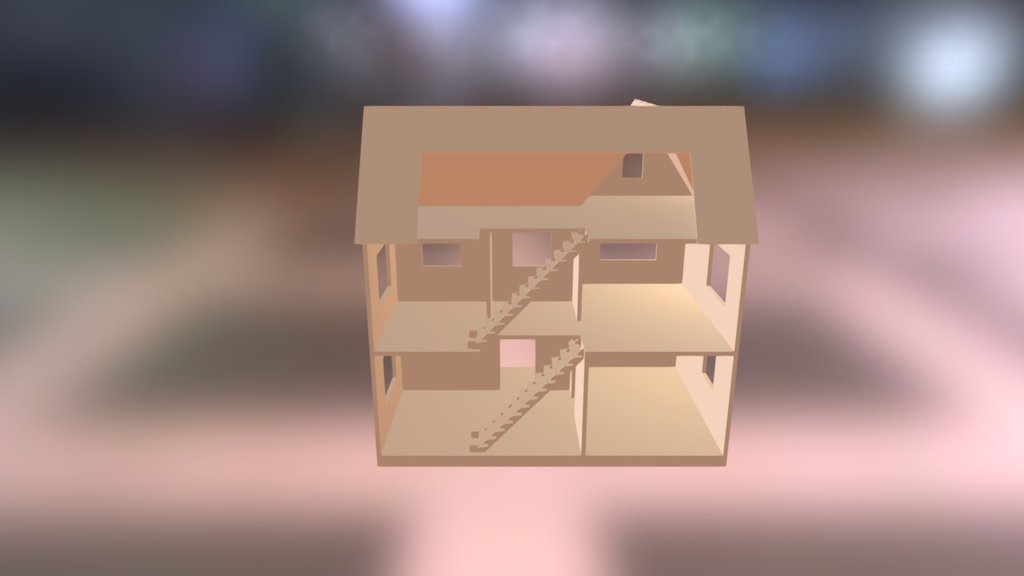 Toy House - 3D model by diygoodies [d63c340] - Sketchfab