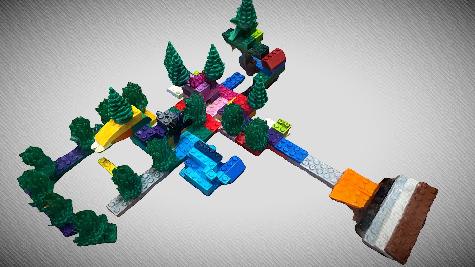 Lego ASU - Buy Royalty Free 3D model by Alex Tench (@alex.harvey ...