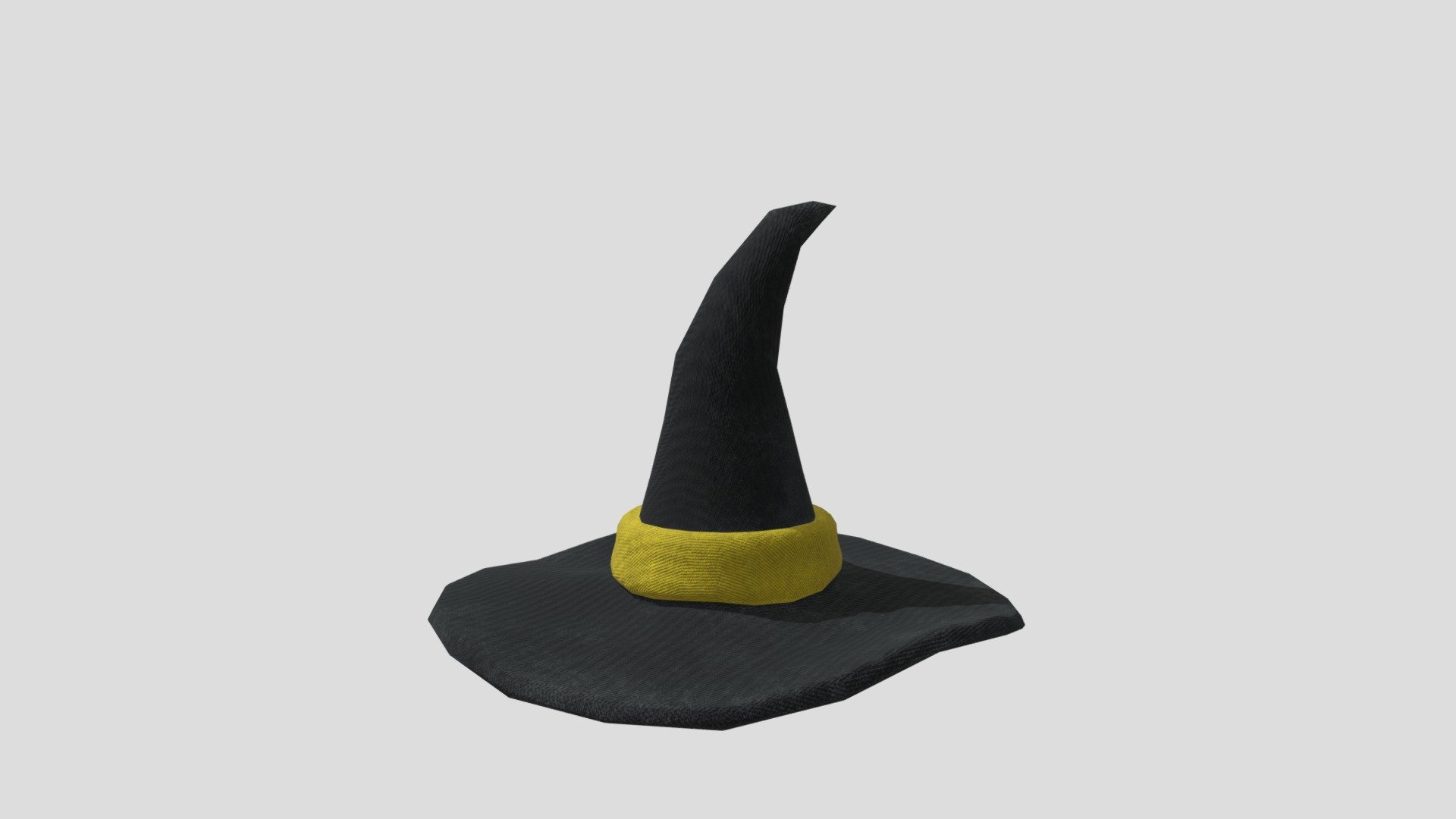 Low Poly: Witch's Hat - Download Free 3D model by ClintonAbbott.Art ...