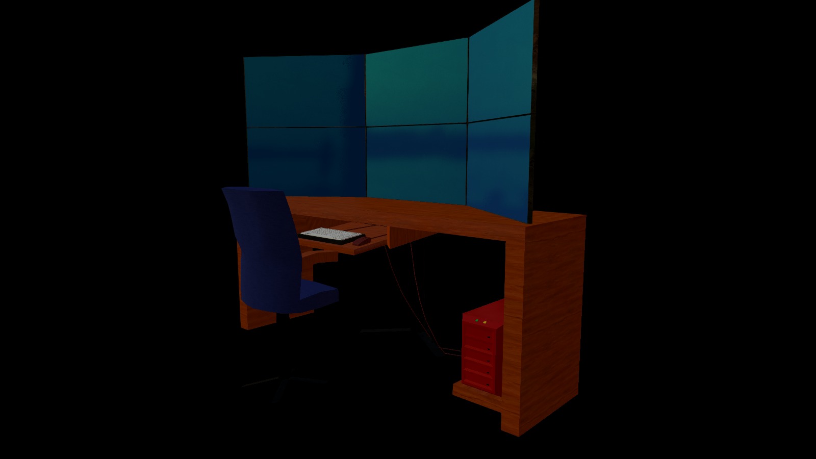 Security Desk - 3D model by jason_ivens [d63ef65] - Sketchfab