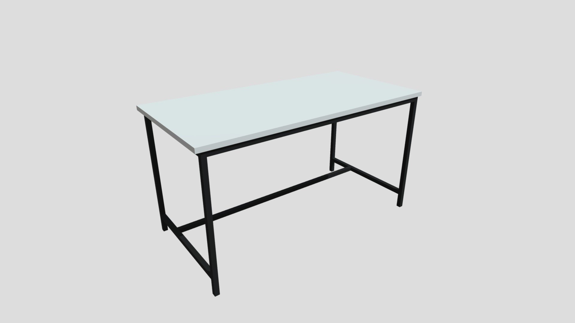 Desk DIY Idea (Solid & Affordable) - Download Free 3D model by Amine ...