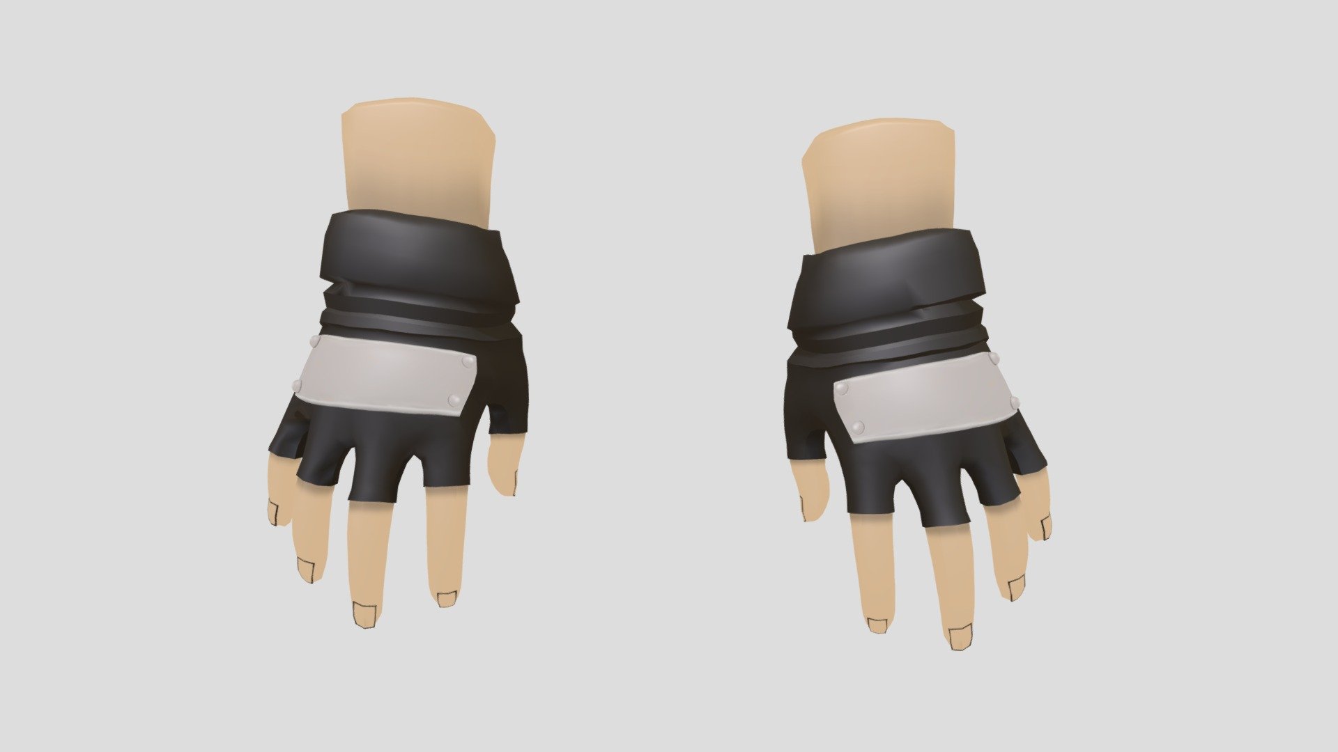 Ninja Hands - Rigged for Animation & VR - Download Free 3D model by ...