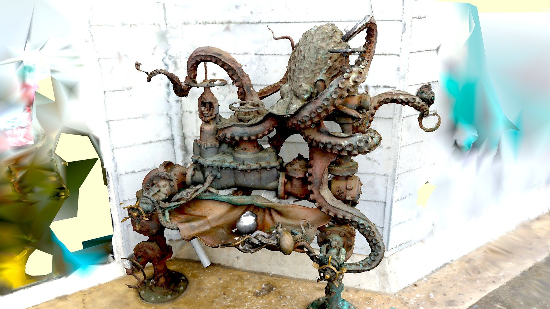 Octopus at Work, Nemo's Minion & Chef - Buy Royalty Free 3D model by ...