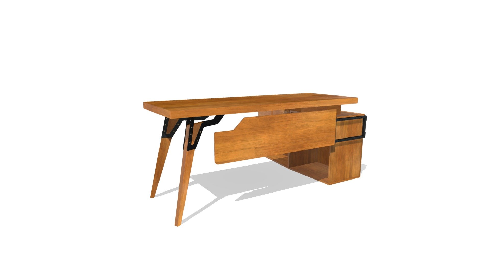 (RFW-02) RIFLE WORKING TABLE 180x124x75cm - Download Free 3D model by ...